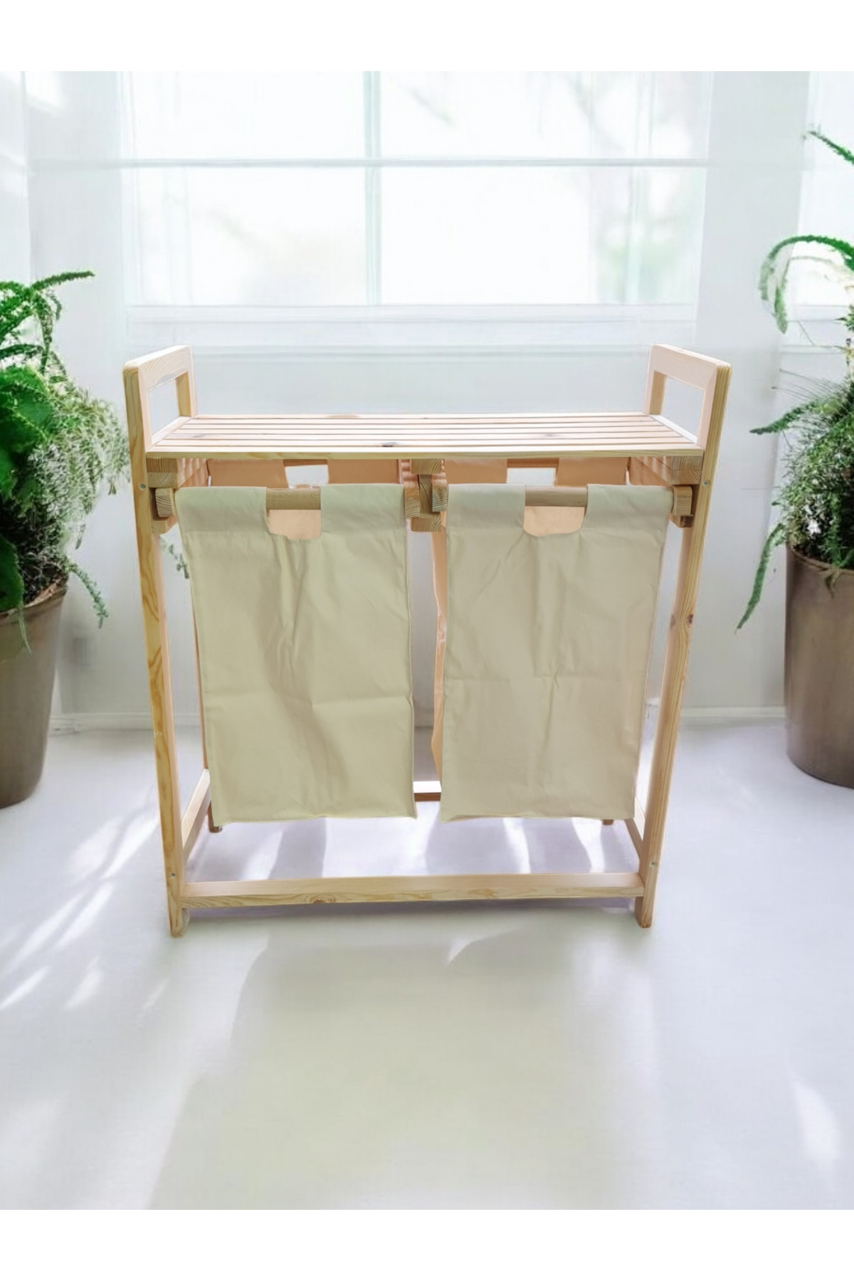 aryawoodcraft İkili Model Çamaşır Kirli Sepeti Fiyatı, Yorumları - Trendyol