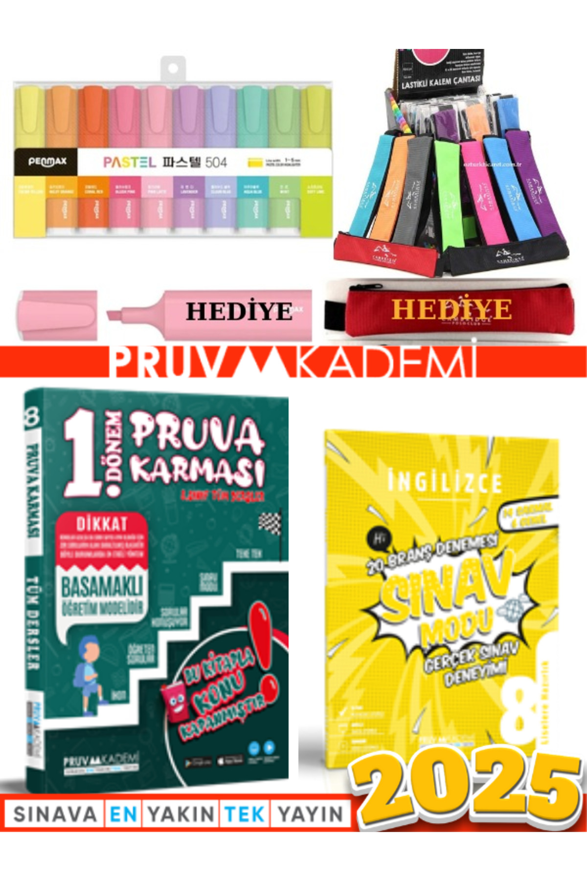 Pruva Akademi 1.dönem Pruva Karması 8. Sınf Ingilizce Denemesi Fosforlu ...