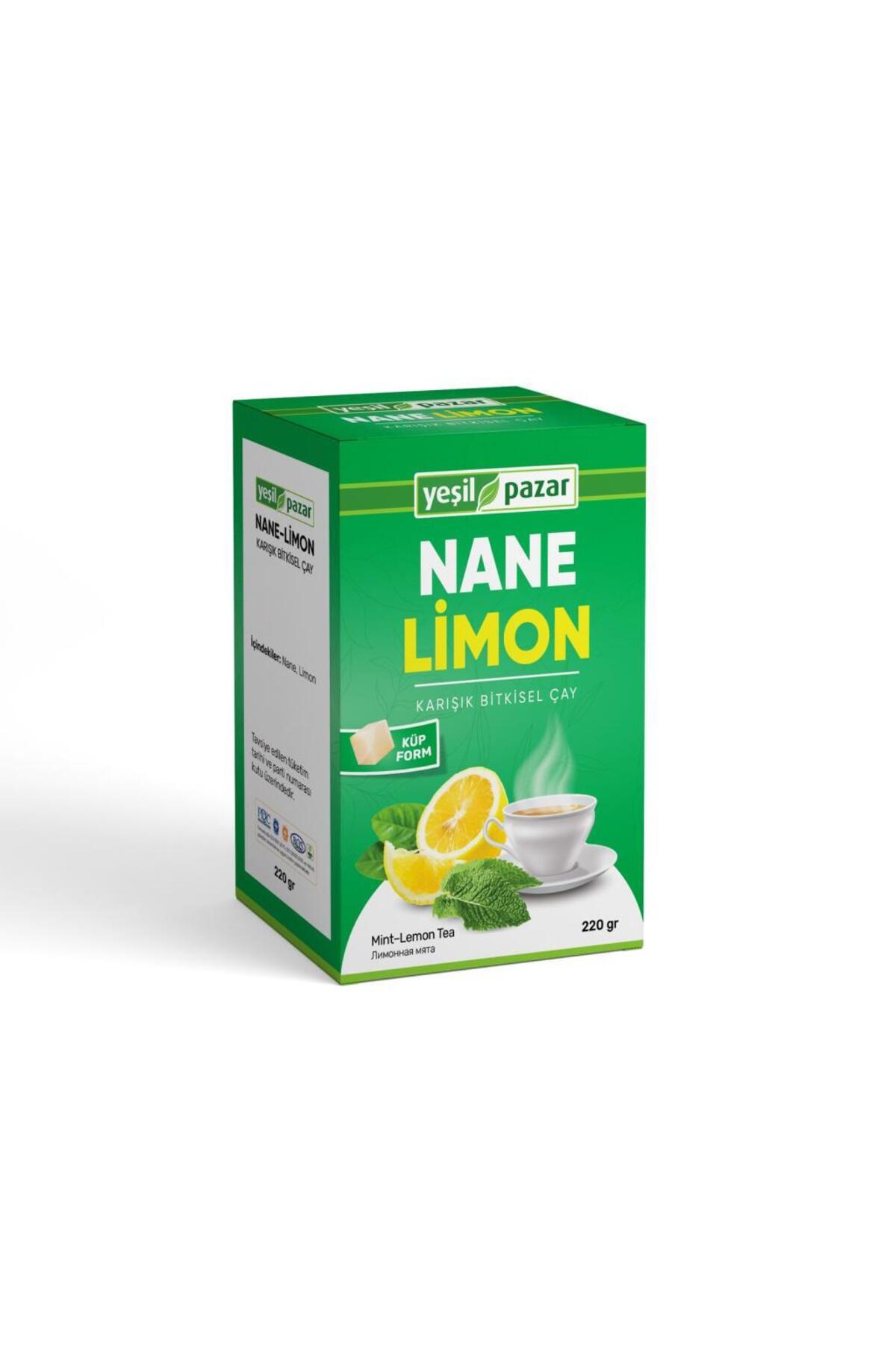 Yeşil Pazar Nane Limon Küp Çay 220 gr - Fiyatı, Yorumları