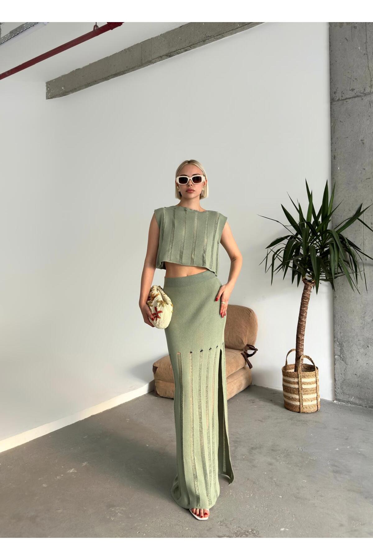 ydamla KADIN TRANSPARAN MODEL SALAŞ ELBİSE Fiyatı, Yorumları - Trendyol