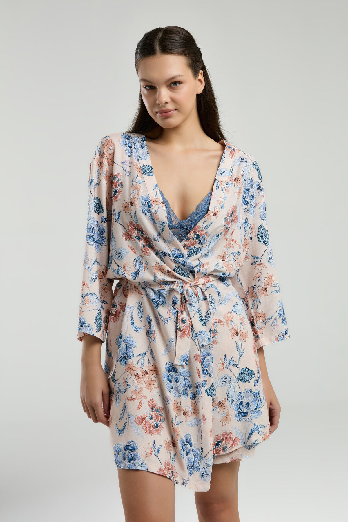 Arnetta Women's Pink Dressing Gown- Trendyol