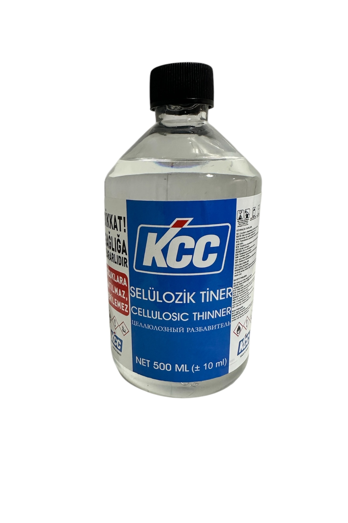 kcc Universal Boya İnceltici ve Temizlik Selulozik Tiner / 500 ml ...