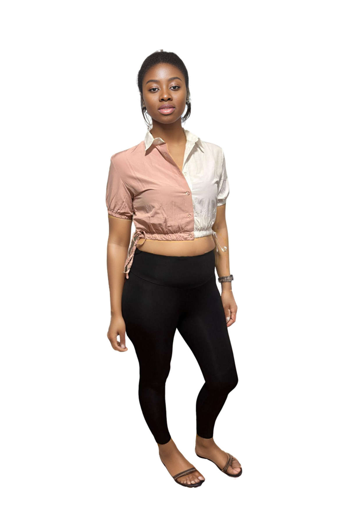 DELOVİ DELOVİ SHOP CROP GÖMLEK Fiyatı, Yorumları - Trendyol