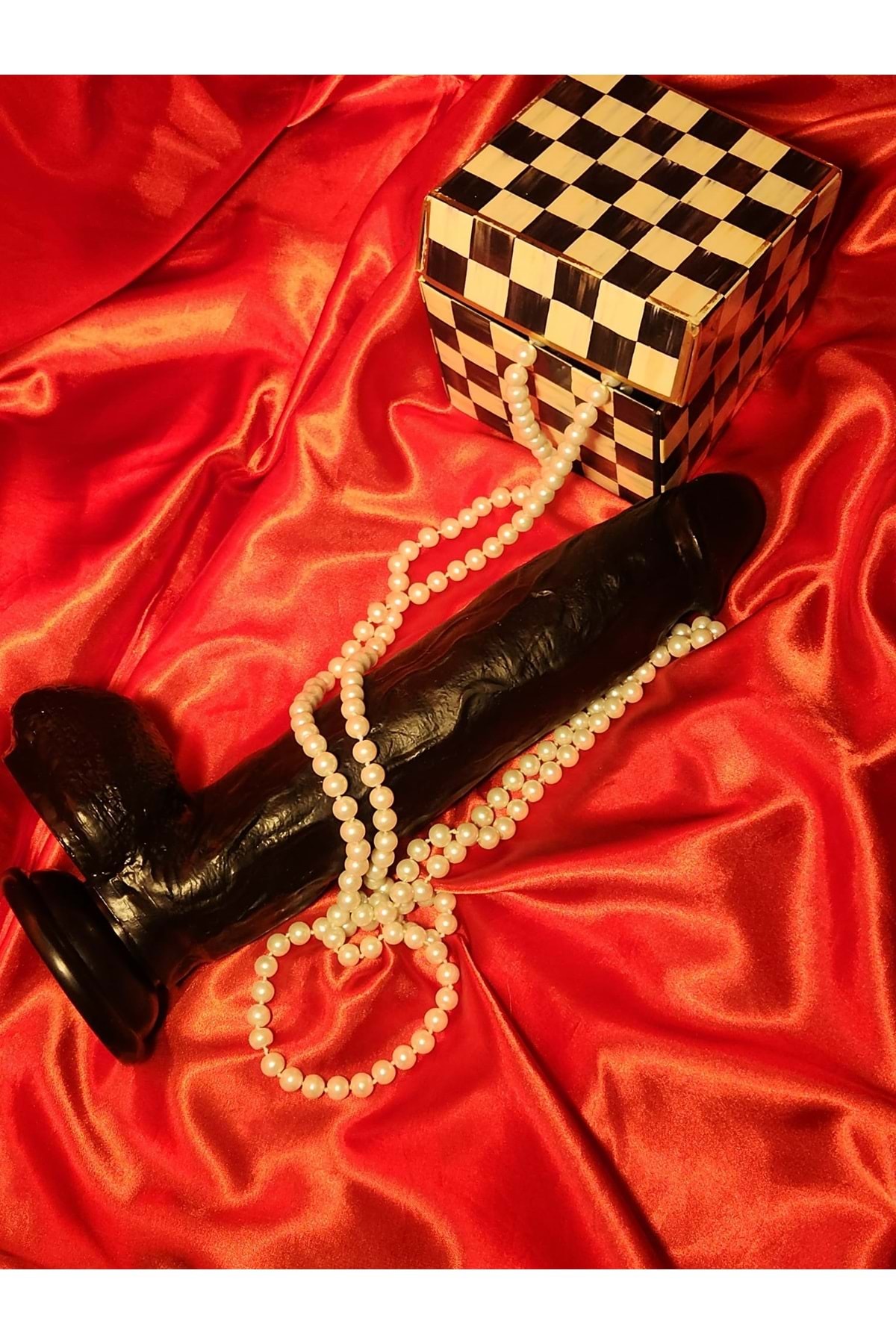 Pretty King Size Zenci Realistik Uzun Kalın Penis Et Dokusu Dildo 30 Cm ...