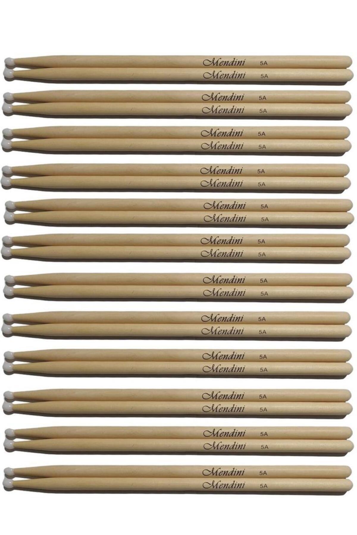 Mendini Baget Plastik Uçlu 12 Çift - Davul - Bateri Bageti Drumsticks ...