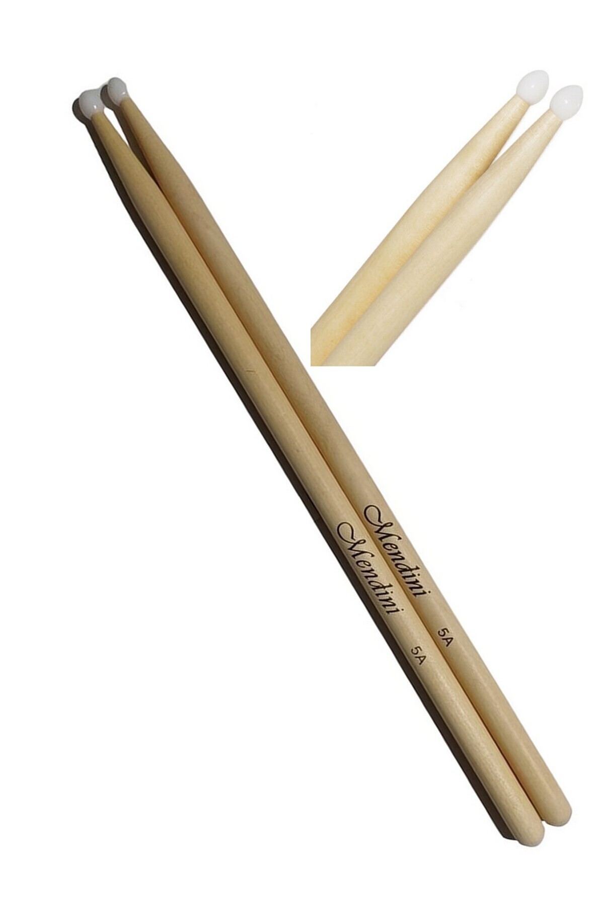 Mendini Baget Plastik Uçlu Maple Wood- Davul - Bateri Bageti 5a ...