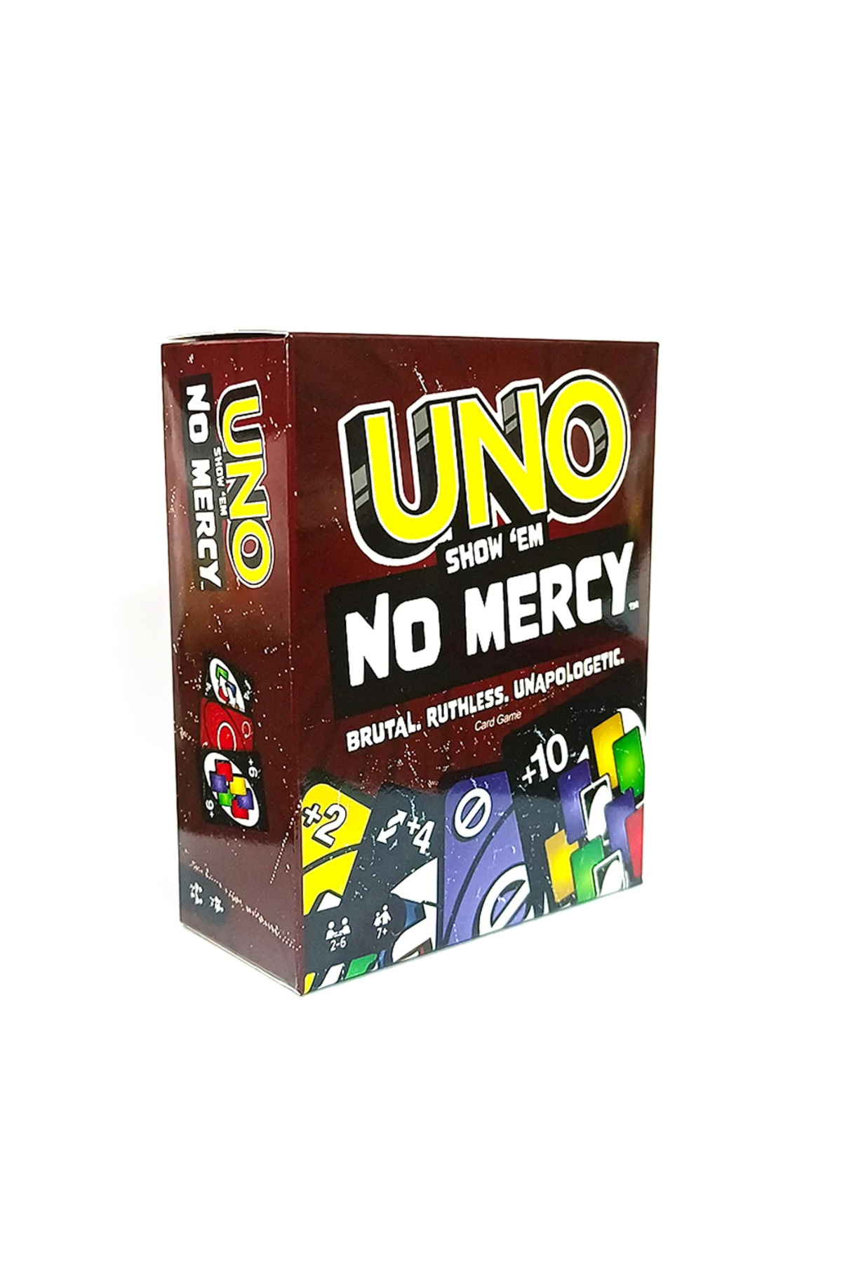 Choice Red Uno Show Em No Mercy Card Game Ruthless Unapologetic Fun For ...