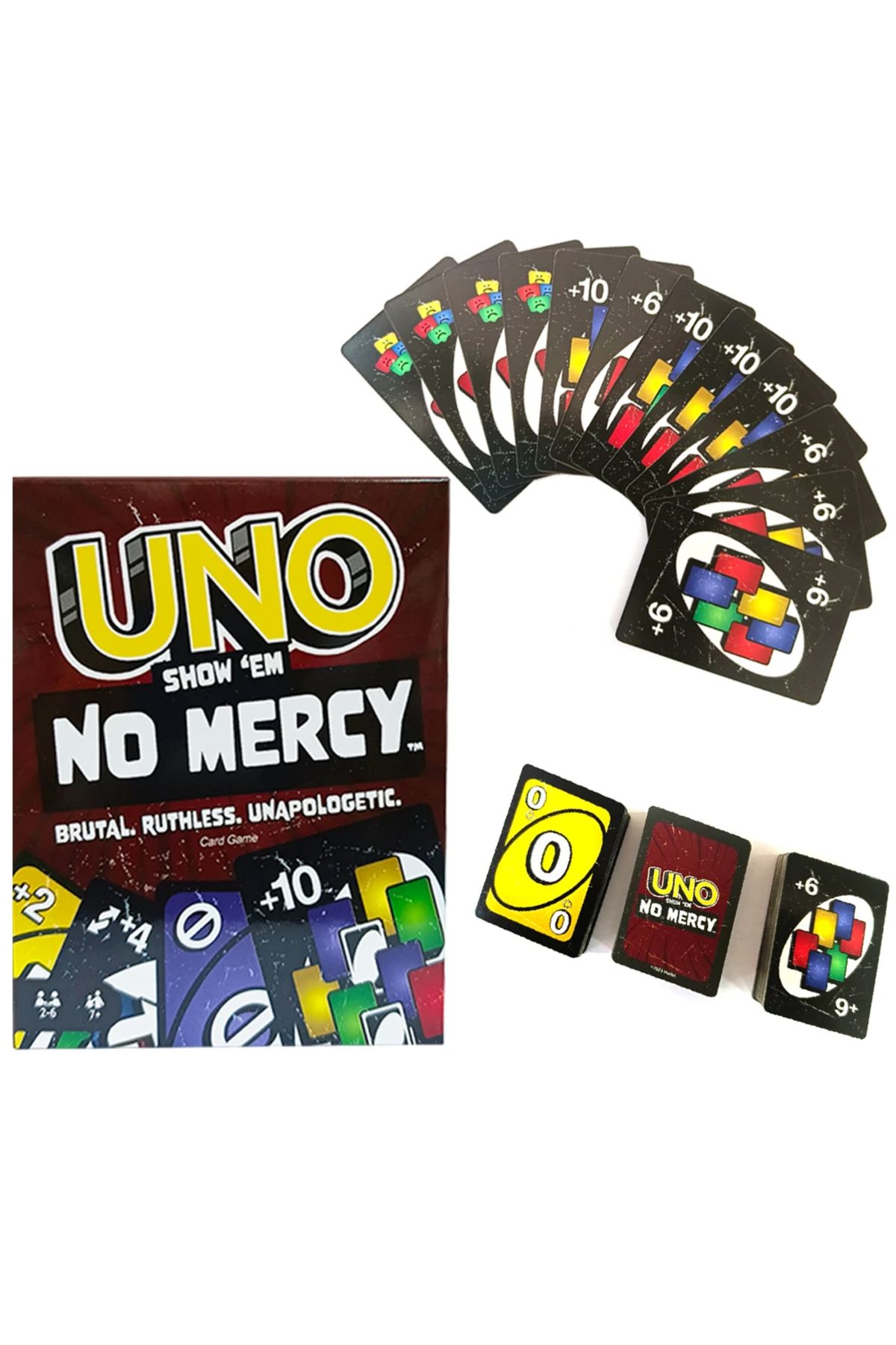 Choice Uno Show Em No Mercy Card Game Ruthless Unapologetic Fun For