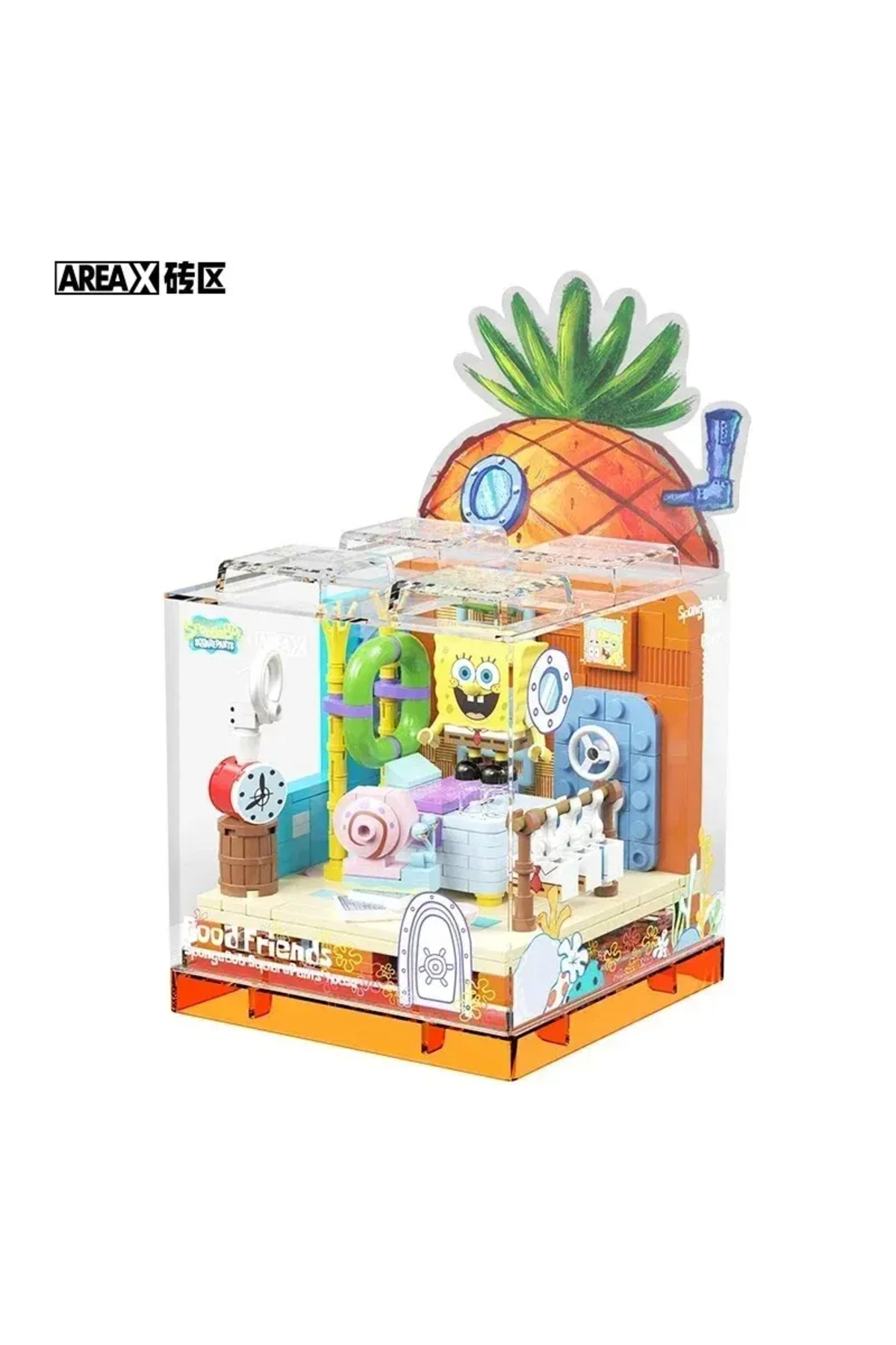 Choice With Box Pineapple House Spongebob Building Blocks Patrick Star ...