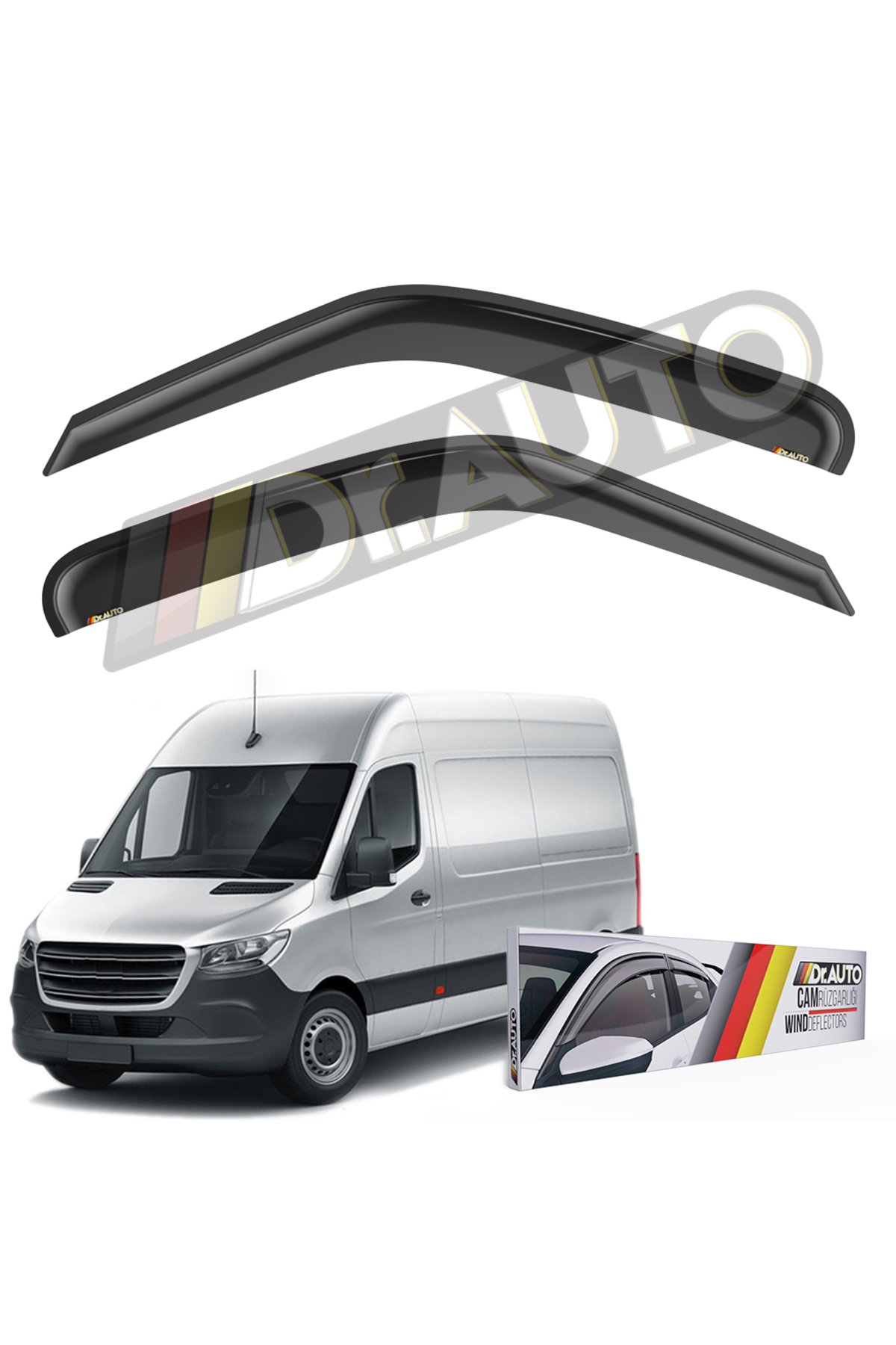 Dr.Auto Mercedes Sprinter W907 Kasa Fitil Üstü 2019 ve Sonrası Cam ...