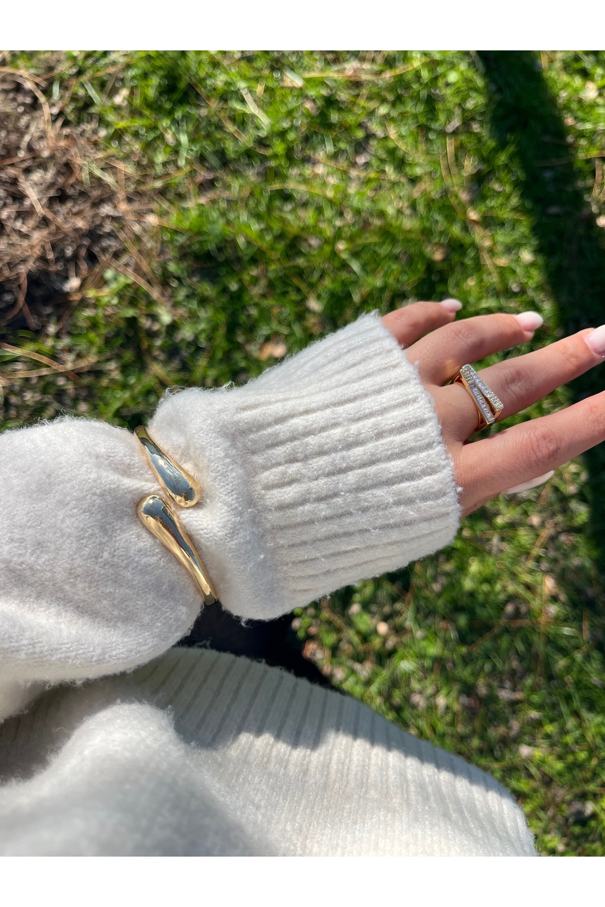 Store Damla Model İnce Gold Kelepçe Fiyatı, Yorumları - Trendyol