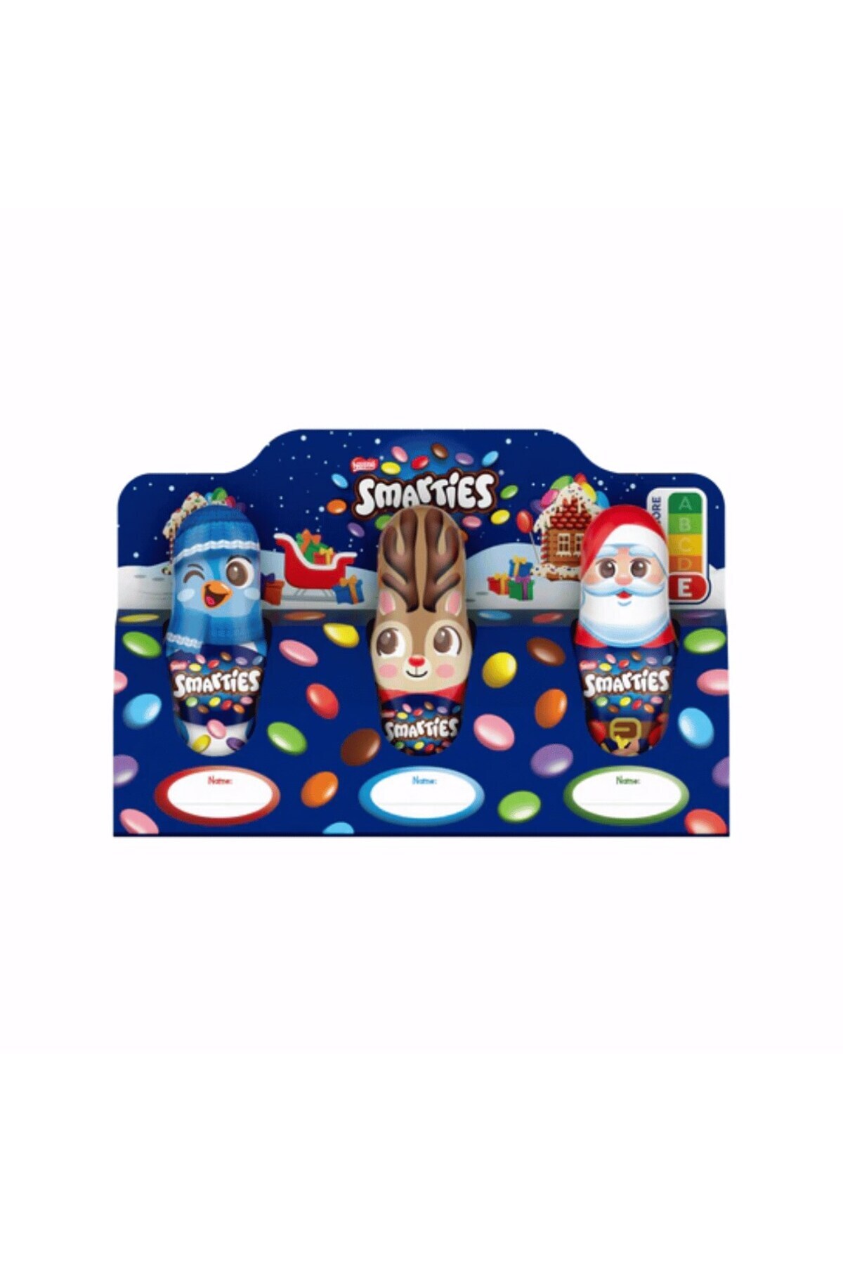 Smarties Christmas Figured Milk Chocolate (3x18,7g) 56,1g - Fiyatı ...