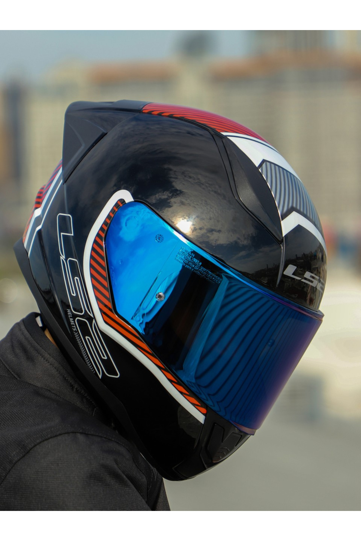 LS2 Rapid 2 Extra Race Full Face Motosiklet Kaskı Yarış Spoiler ...