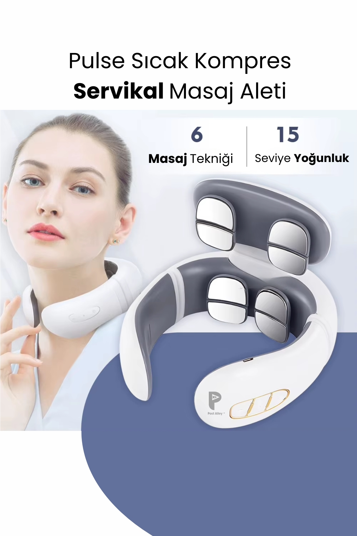 post alley 6 Masaj Modlu Akıllı Boyun Masaj Cihazı – Ergonomik Tasarım ...
