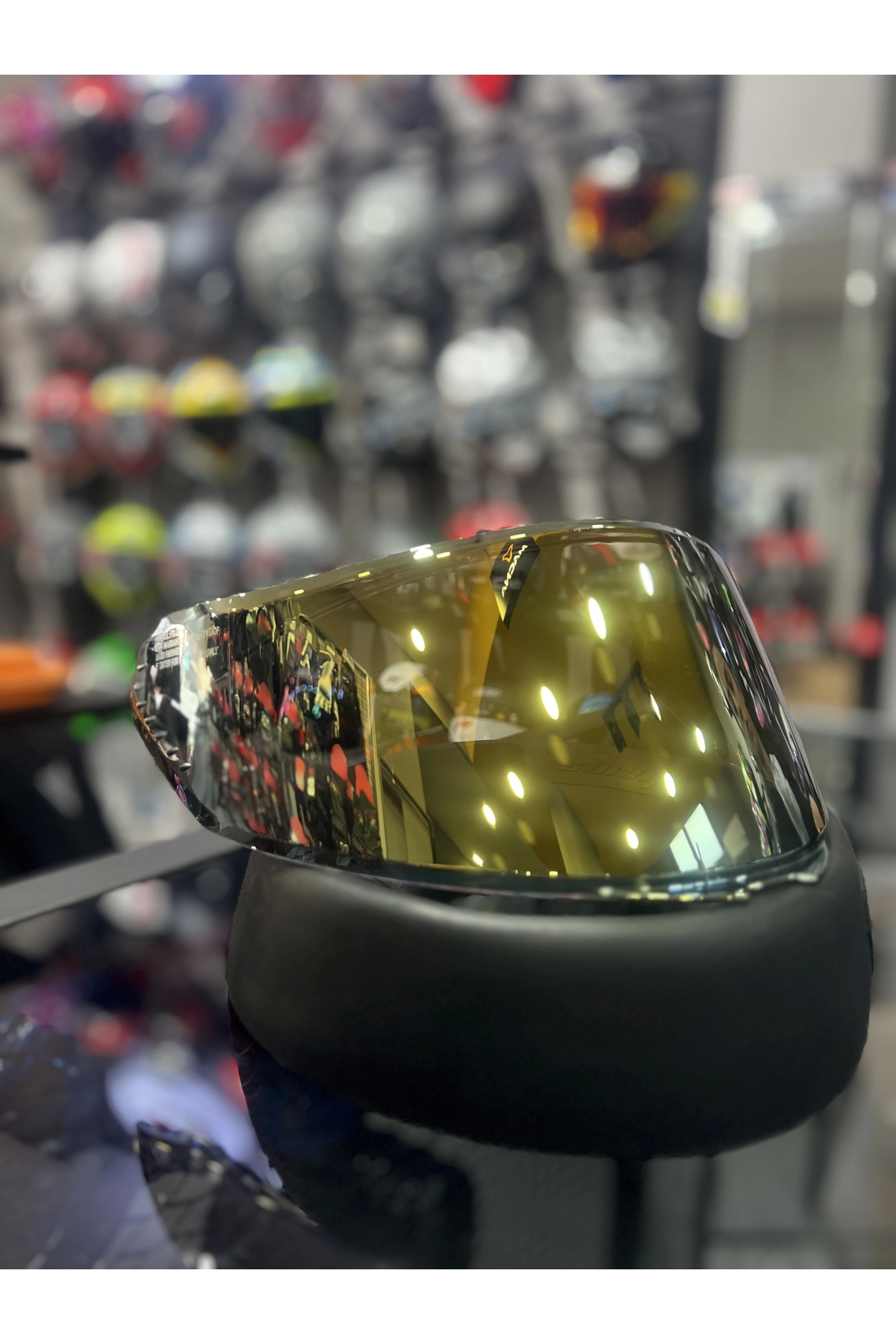 MTS FX-201 Gold Vizör Kask Camı (Yeni 801) - Fiyatı, Yorumları