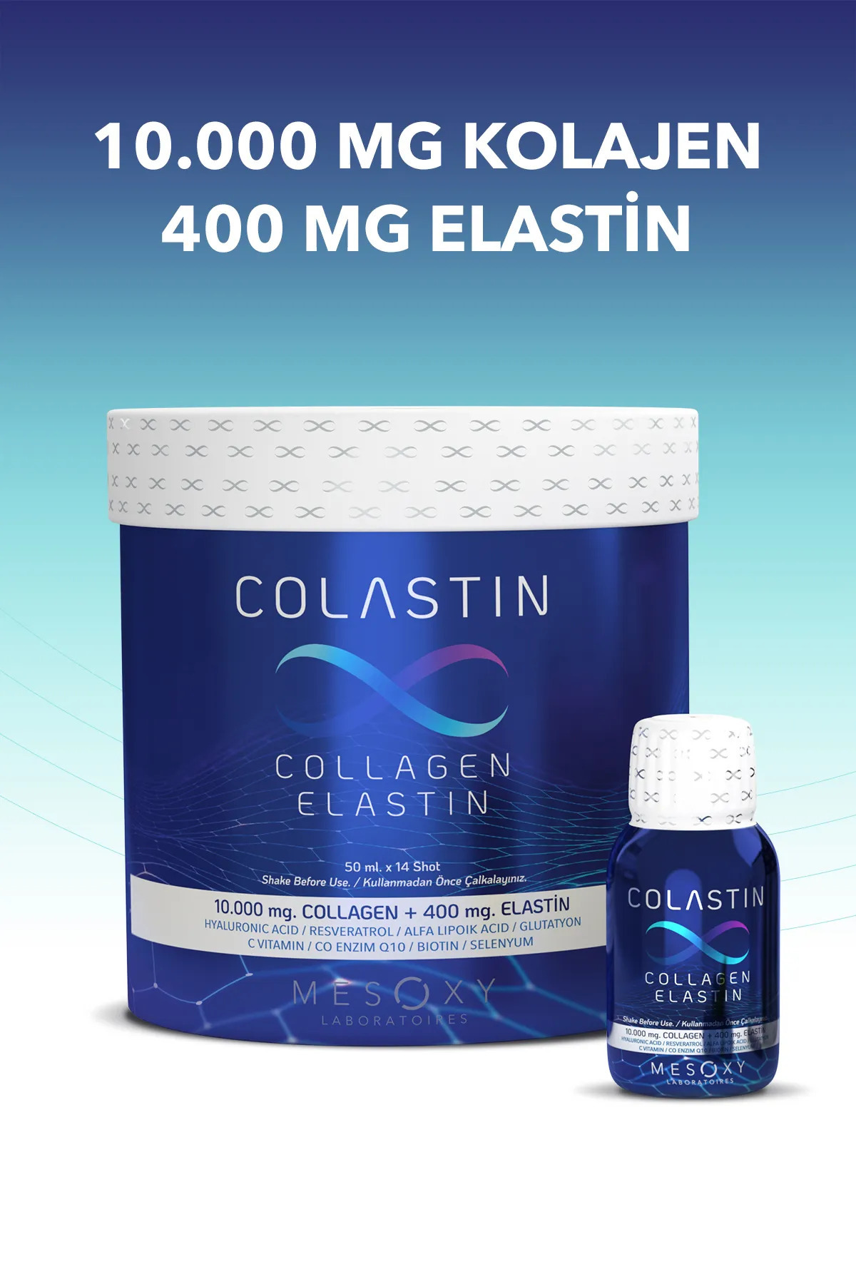 Colastin Collagen Elastin 50 ml X 14 Shot - Fiyatı, Yorumları