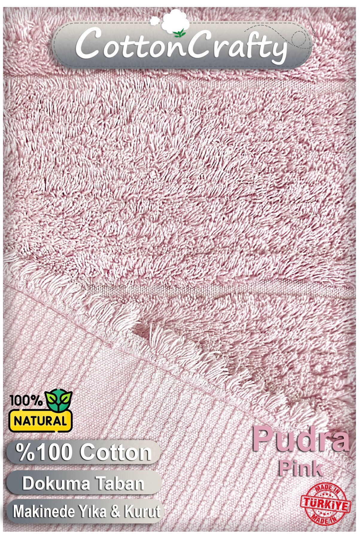 CottonCrafty Pamuk Tafting Su Emici Banyo Paspas Seti, Banyo Halısı ...