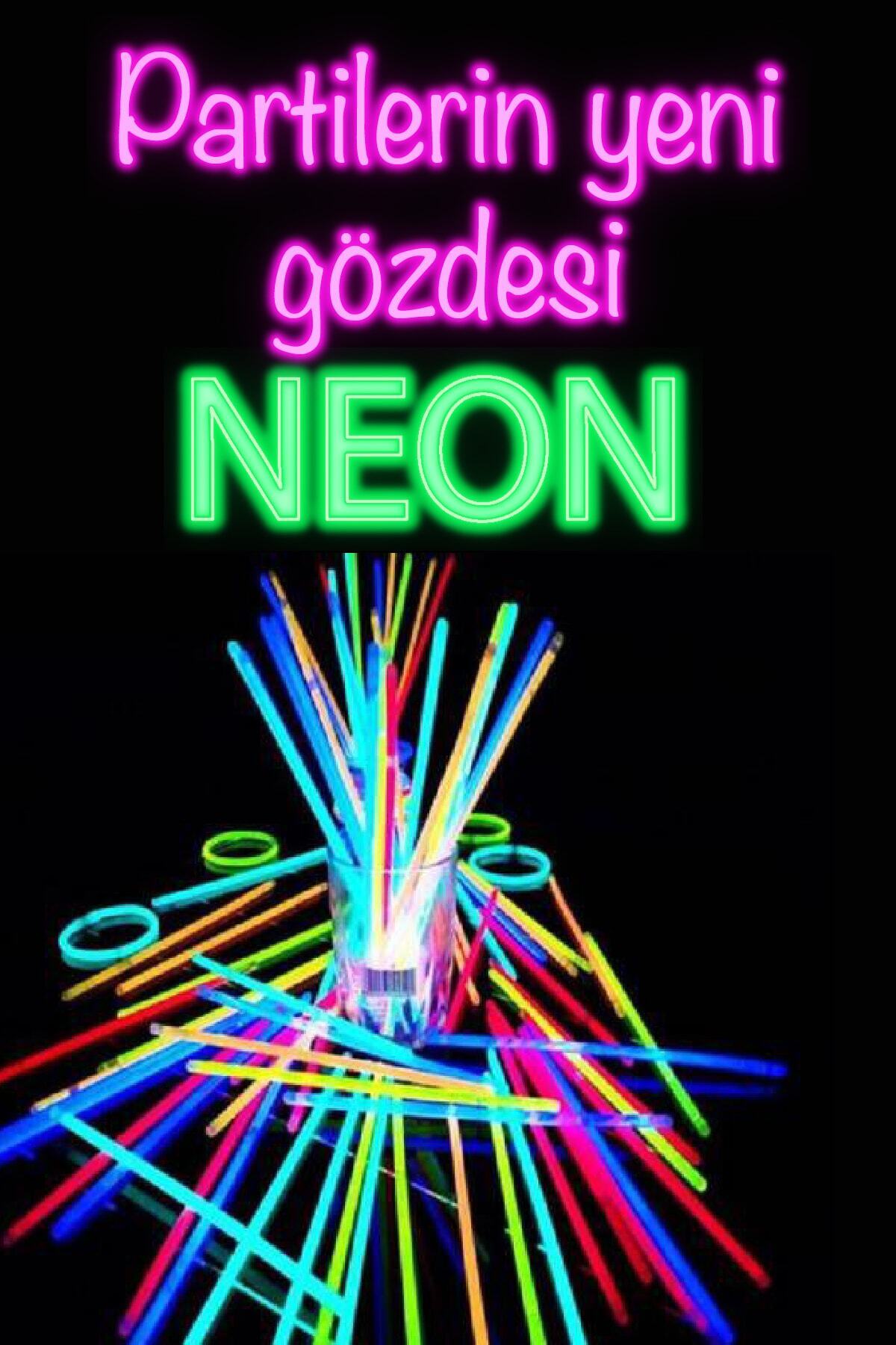 imo glow Yılbaşı Aksesuarı Neon Stick 5'li Neon - Fosforlu Çubuklar ...