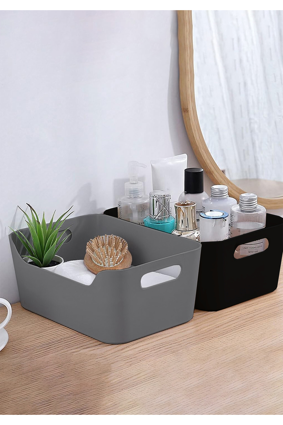 HOMİNG Homing 3.6lt Set Organizer 2'li Antrasit ve Siyah Kutu 241823 ...