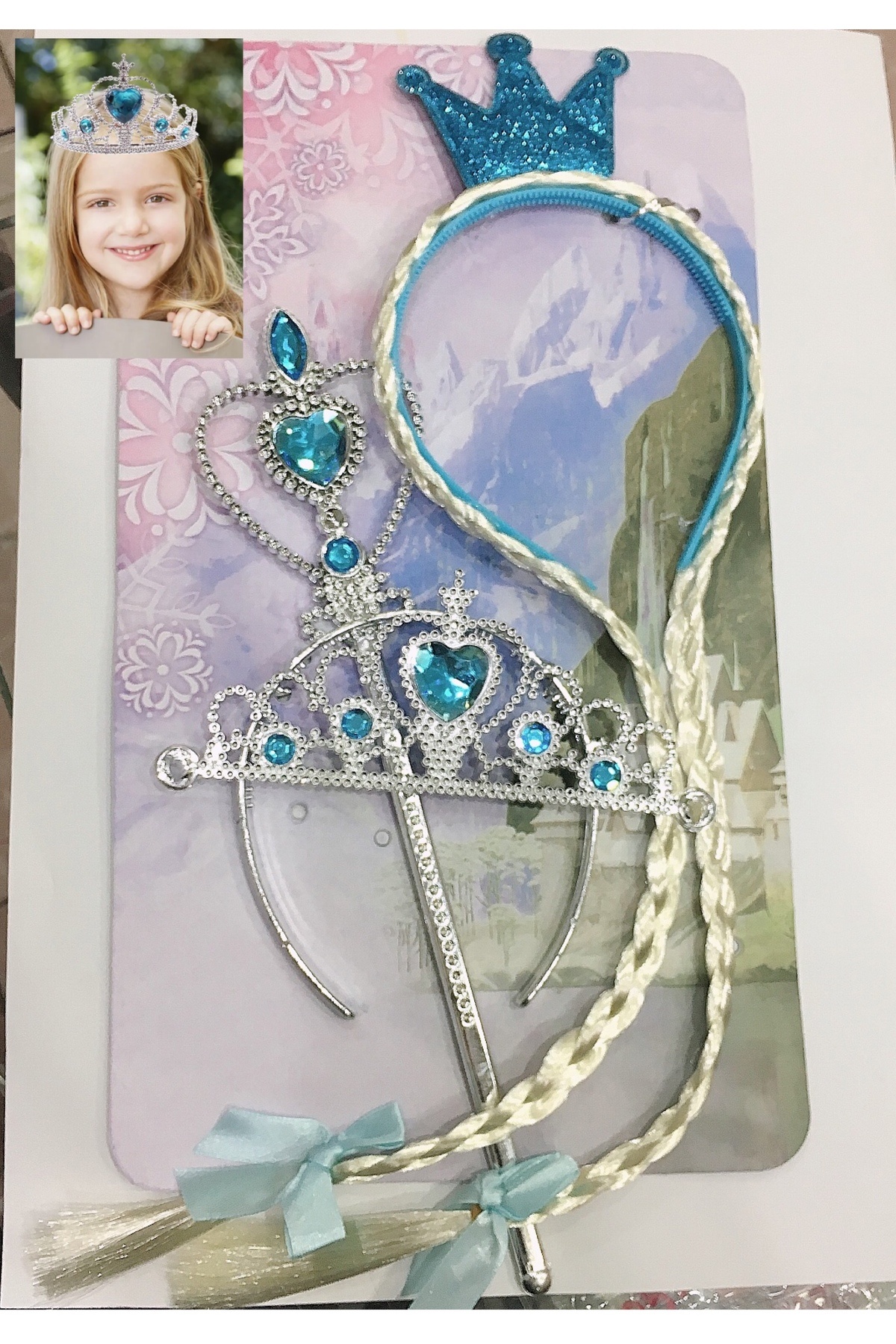 NEW HİLL ELSA set aksesuar(taç-saç ve asa) - Fiyatı, Yorumları