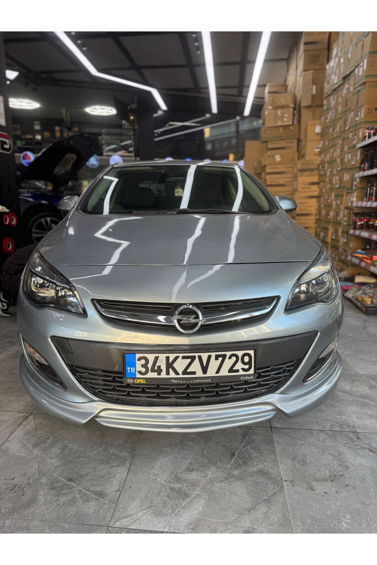 bkstuningshop Opel Astra J Makyajlı Custom Ön Ek (plastik) Fiyatı ...