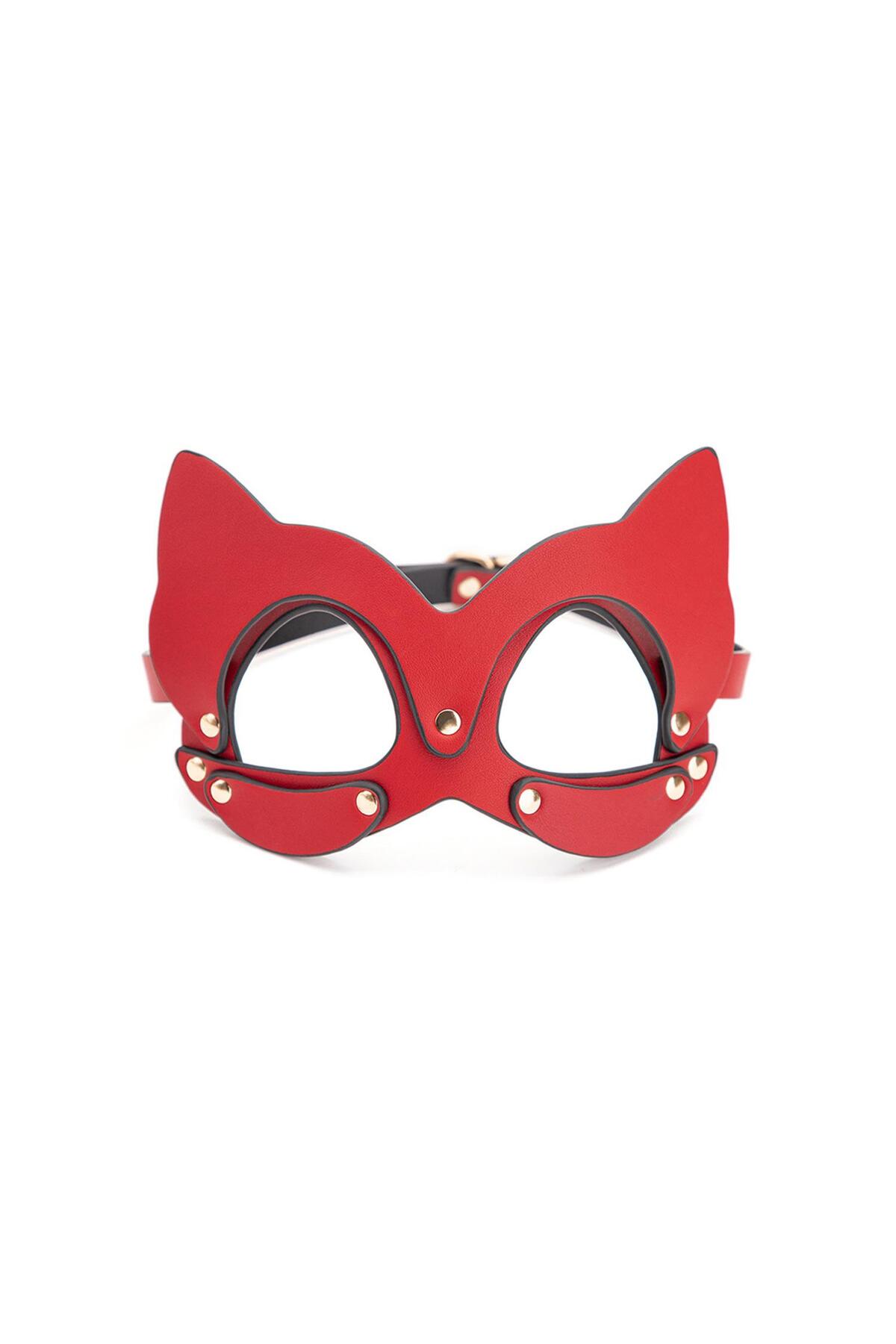 Pembe Tilki Deri Fantezi Maske Kırmızı Fiyatı, Yorumları - Trendyol