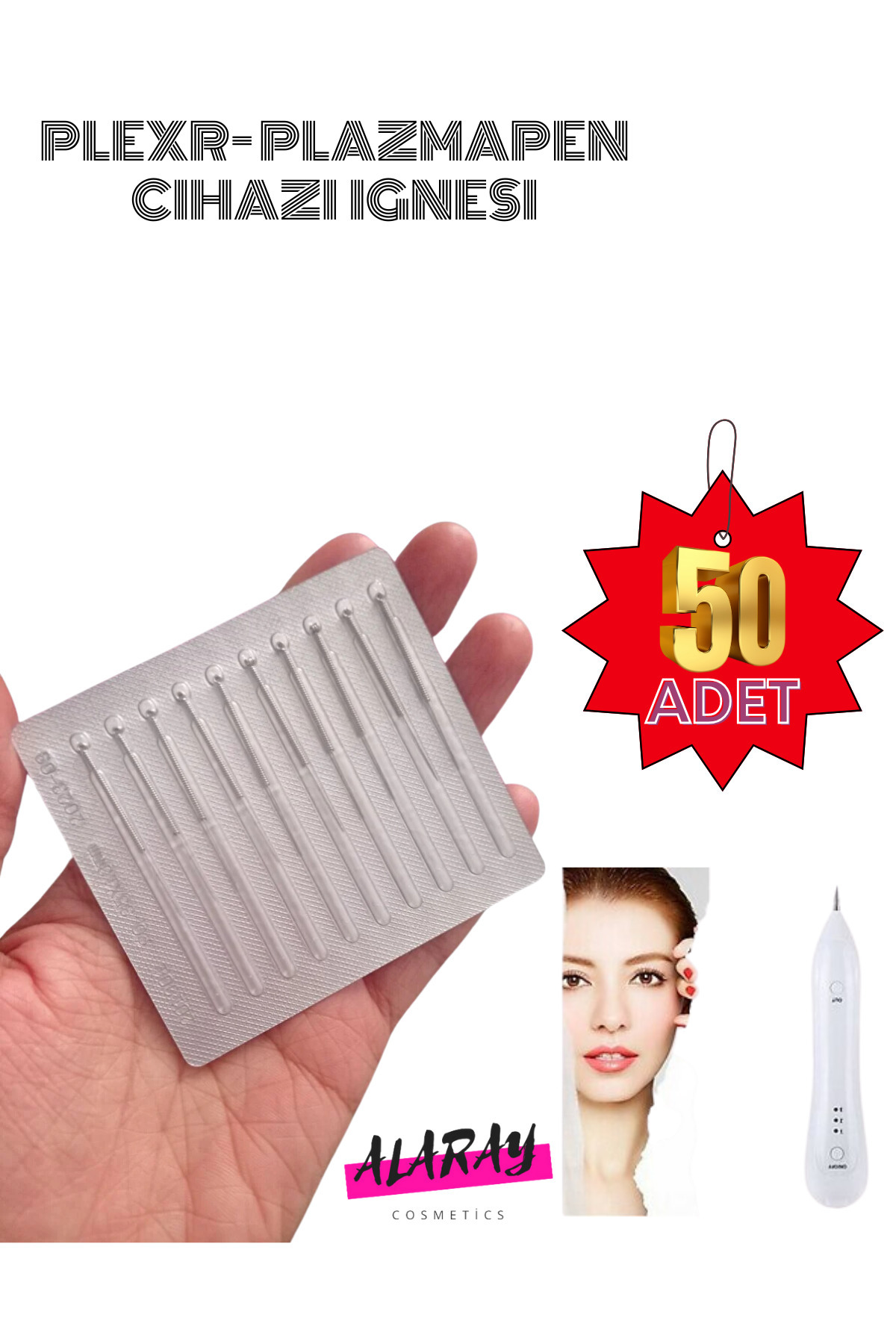 alaraycosmetics 50 Adet Plazma Pen Plexr Cihazı Iğnesi - Fiyatı, Yorumları