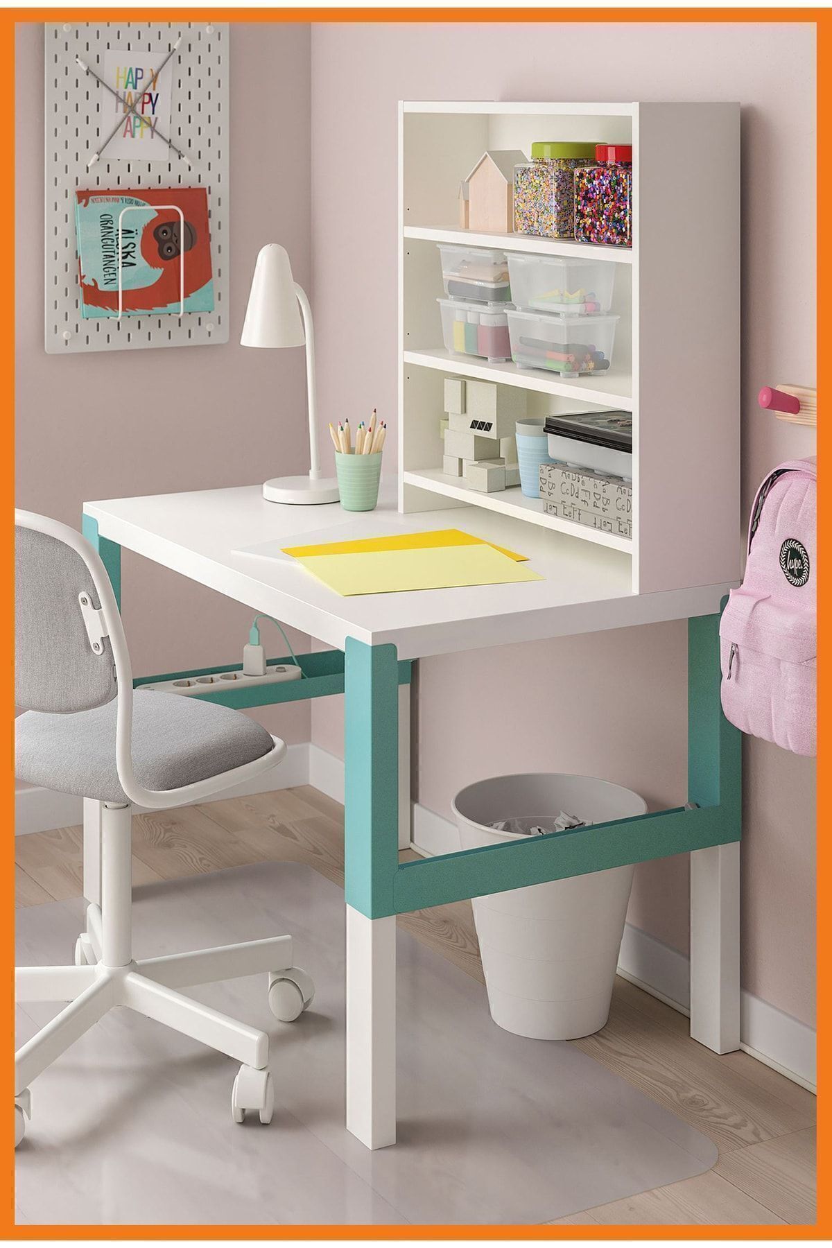 Alony Home Pahl Çalışma Masası Için Ek Raf Ünitesi 64 X 60 Cm Beyaz ...