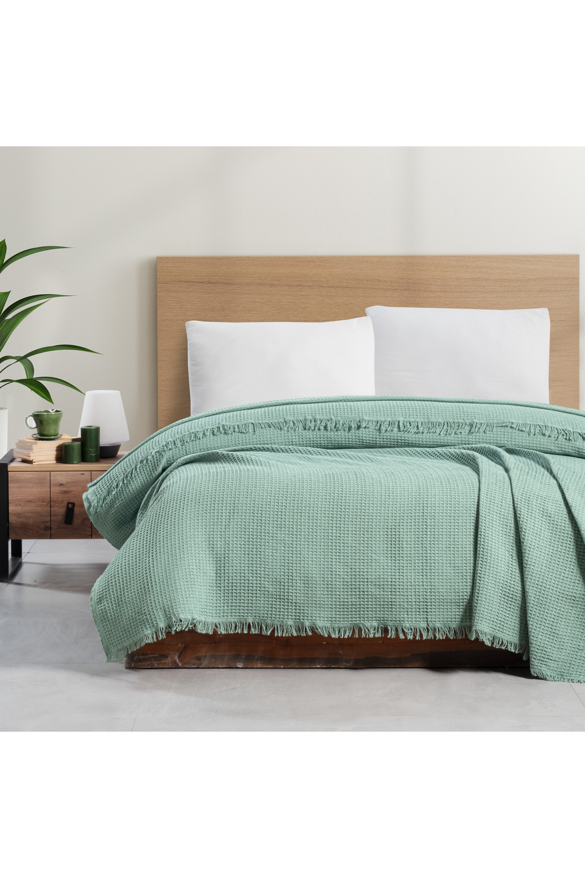Schafer Home Waffle Pike 200x220 Cm-Yeşil - Fiyatı, Yorumları