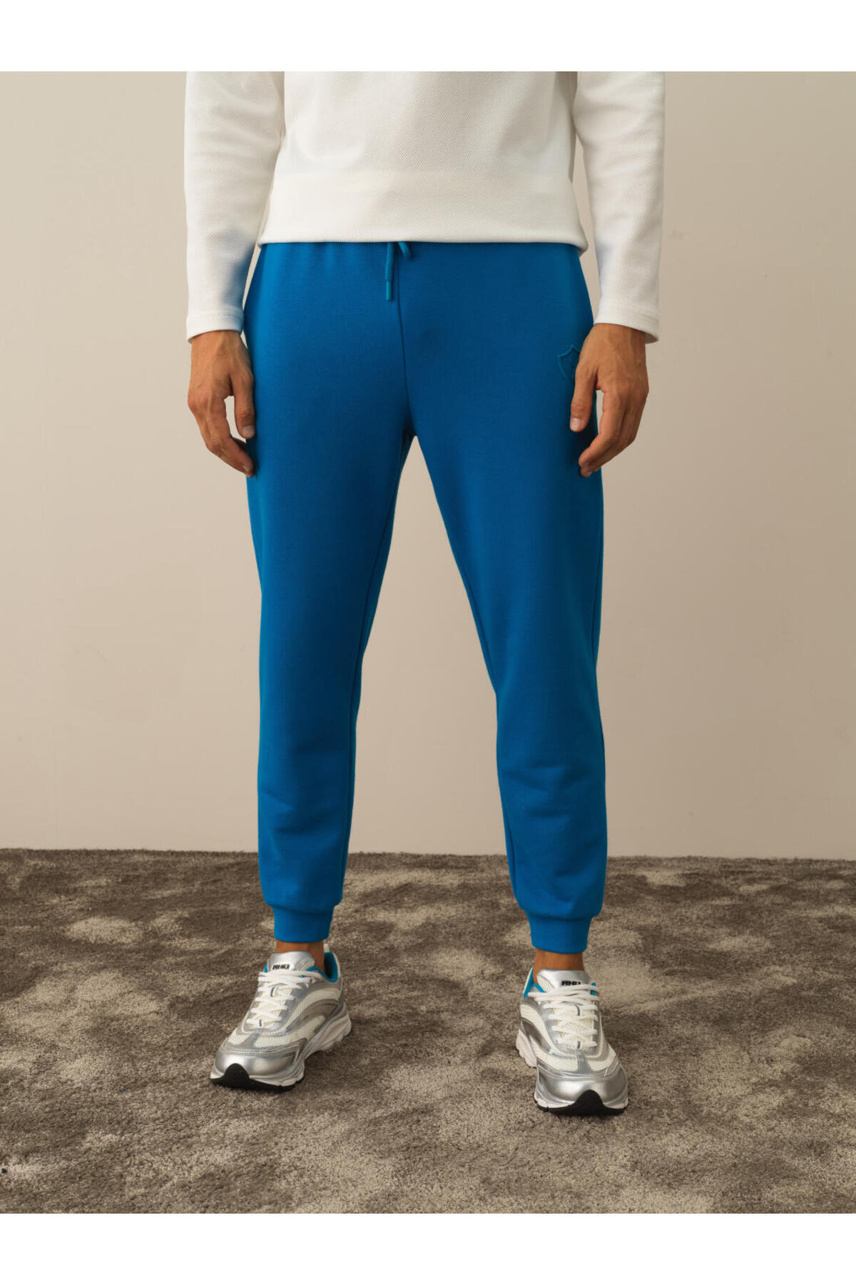 Xint Erkek Mavi Pamuklu Regular Fit Sweatpant Fiyatı, Yorumları - Trendyol