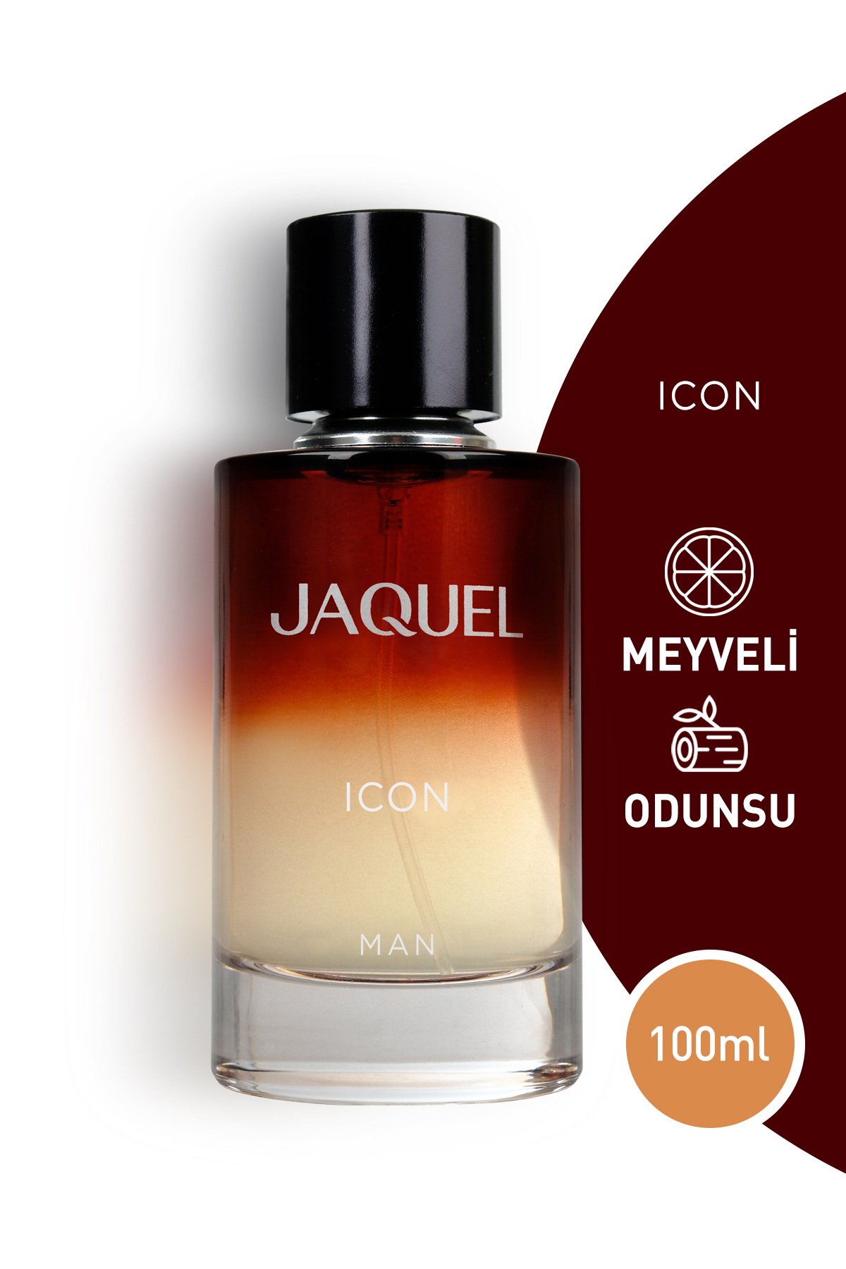 JAQUEL Icon Erkek Parfüm 100ml, Meyveli - Odunsu, Bergamot, Siyah Üzüm ...