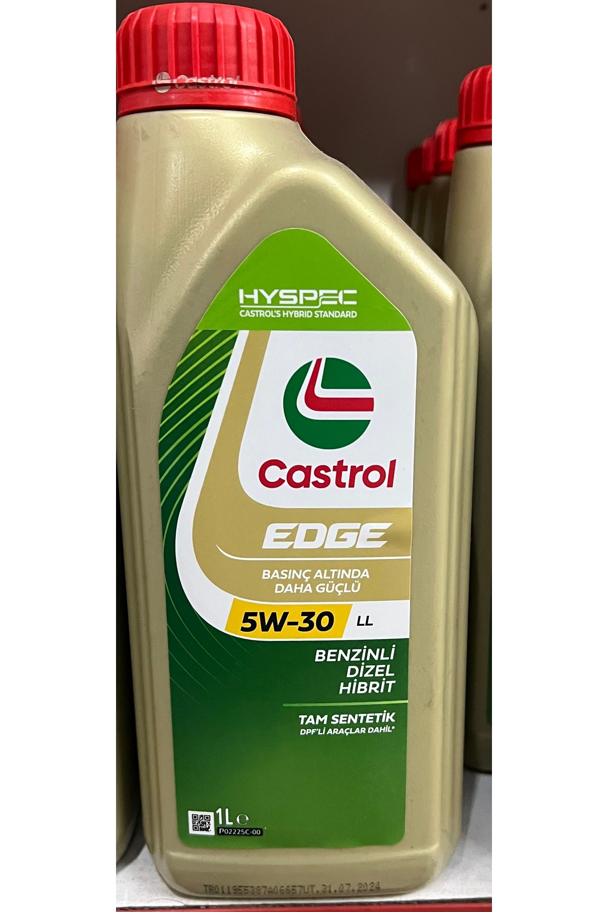 Castrol Edge 5W-30 LL Tam Sentetik Dpf Motor Yağı 1 Litre ( Üretim Yılı ...