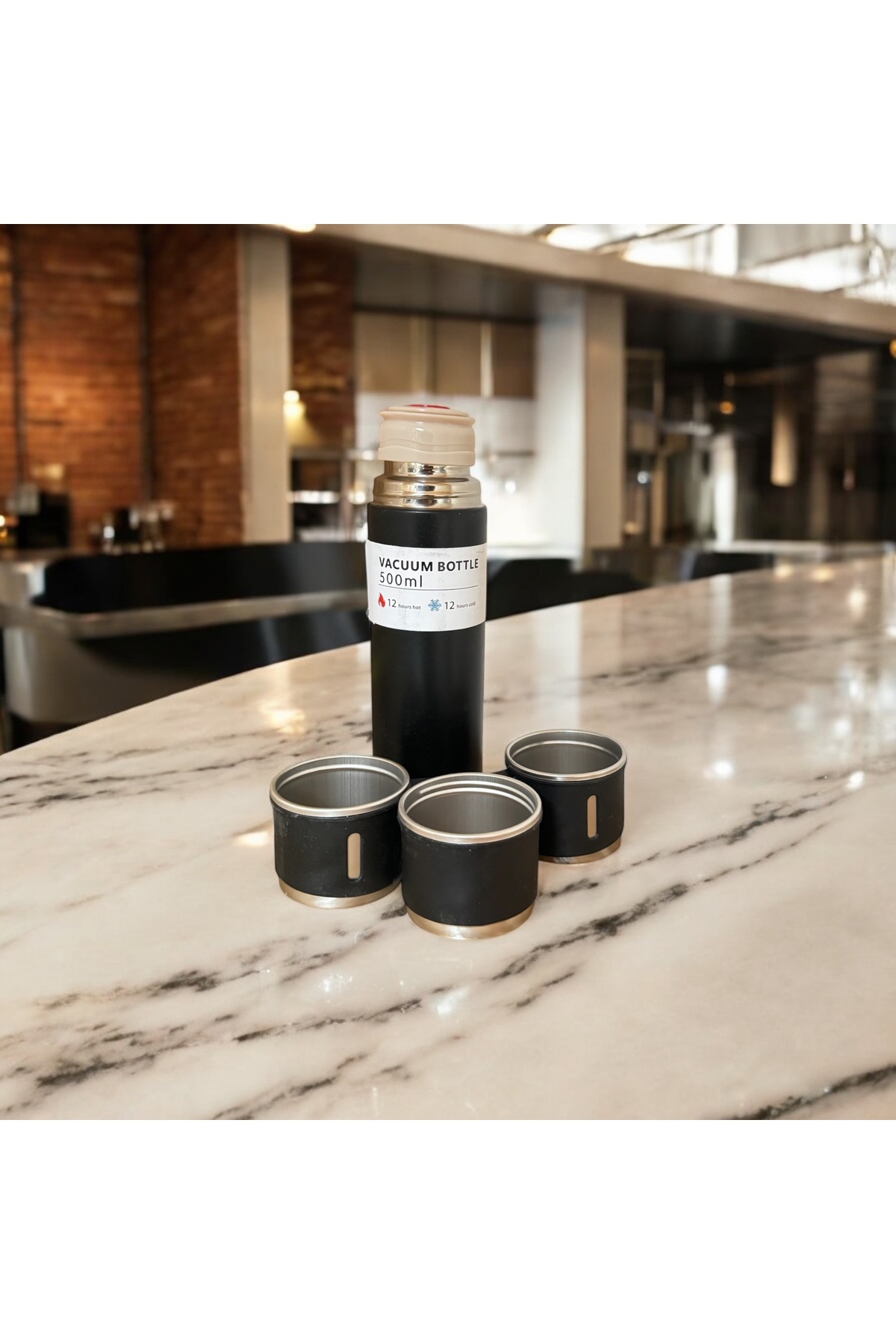 MOS STORE KAHVE TERMOSU ÜÇ BARDAK İLE BİRLİKTE Fiyatı, Yorumları - Trendyol