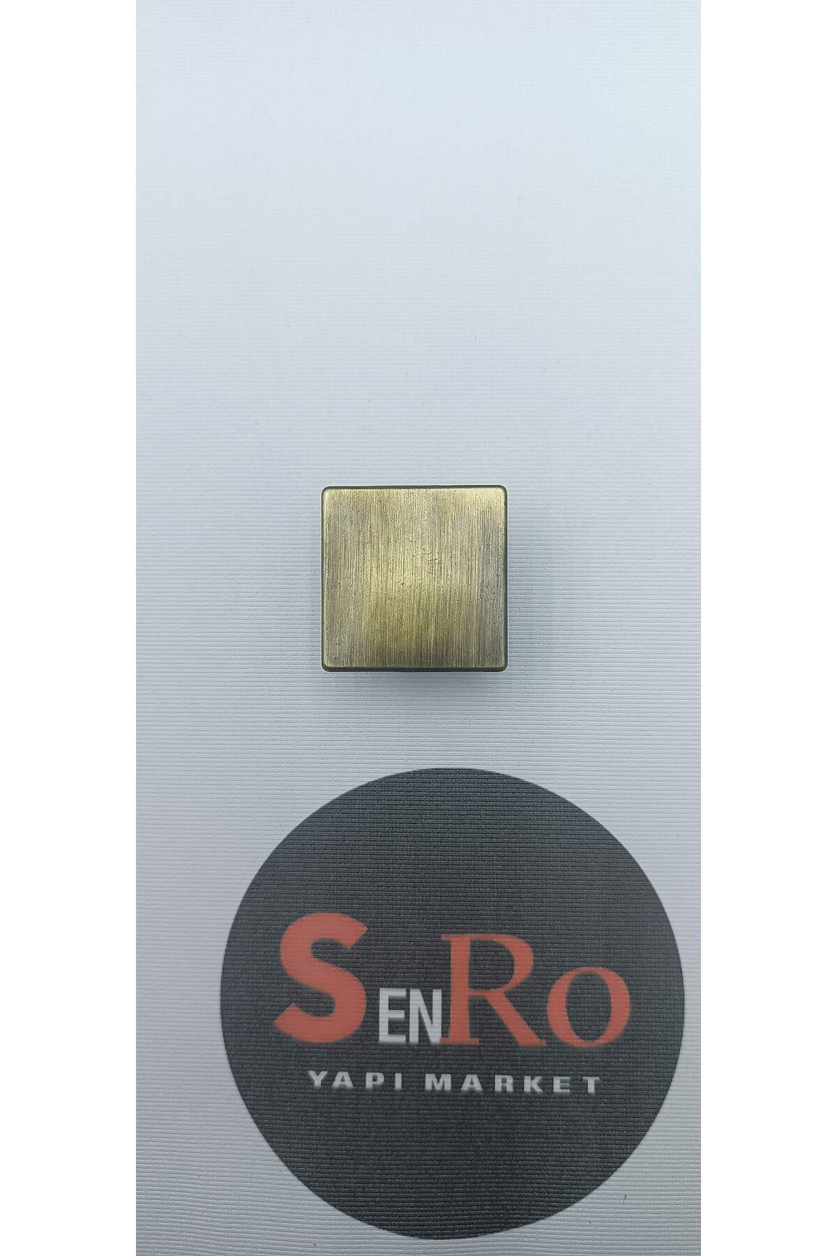 senRo yapı Market KARE ANTİK SARI DÜĞME KULP ÇEKMECE MOBİLYA VESTİYER ...
