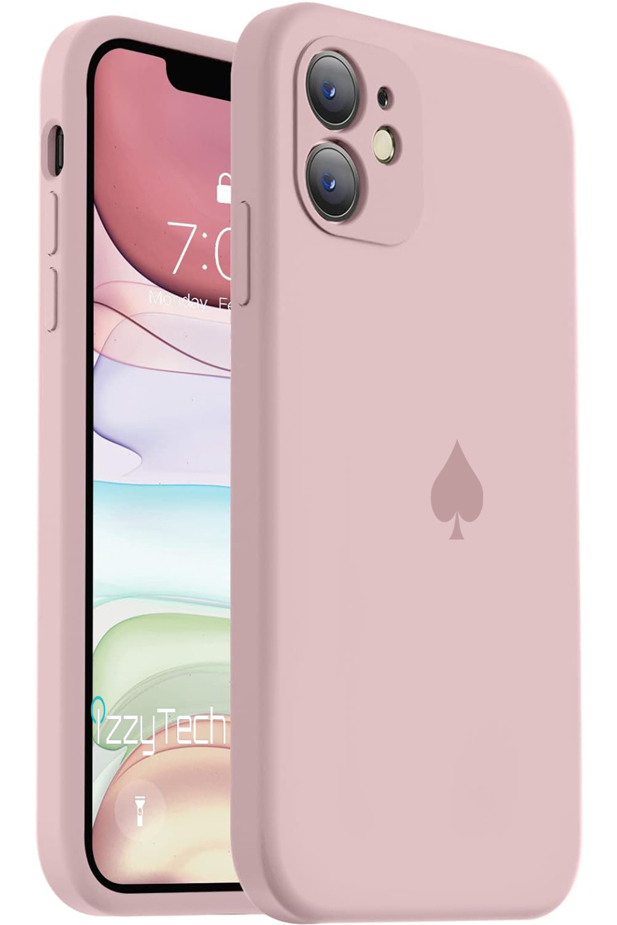 izzytech Iphone 11 Kılıf Uyumlu Pudra,[kamera Korumalı] [yumuşak ...