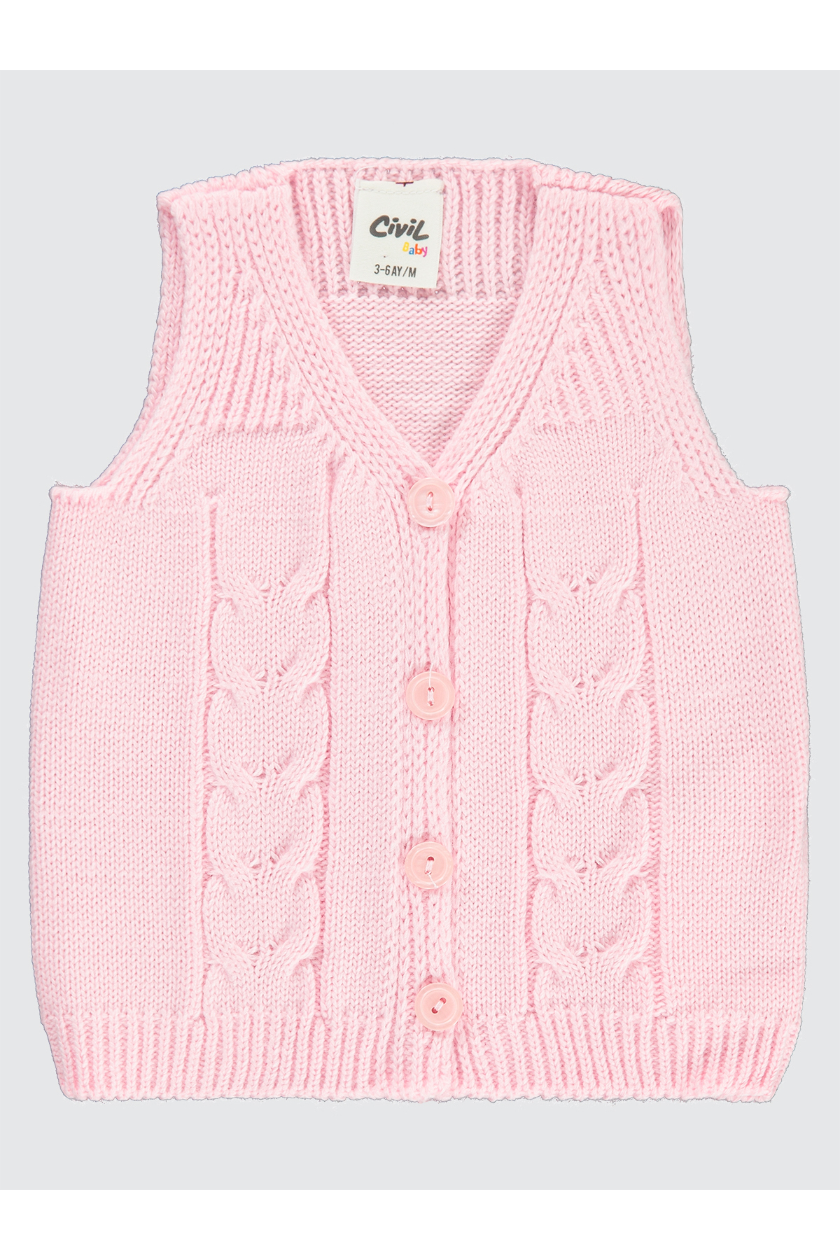 Civil Baby Bebek Triko Yelek 3-18 Ay Pembe Fiyatı, Yorumları - Trendyol