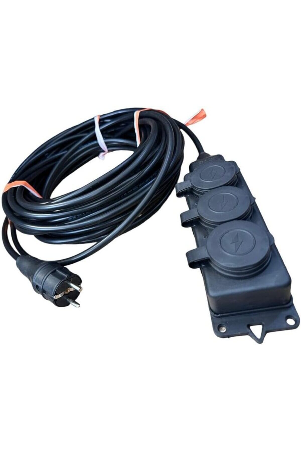 VECTROL 50 METRE 3'LÜ GRUP PRİZ 3X2.5MM CCA TTR SİYAH RENK TOPRAKLI ...