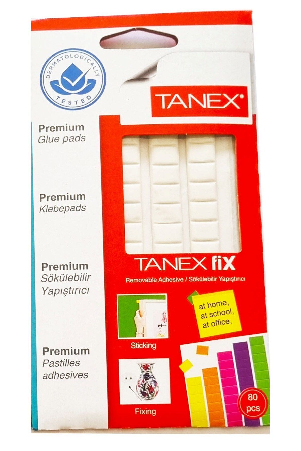 Tanex Tack-it Hamur Yapıştırıcı 50 Gr - Tanex Fix 1 Paket Beyaz ...
