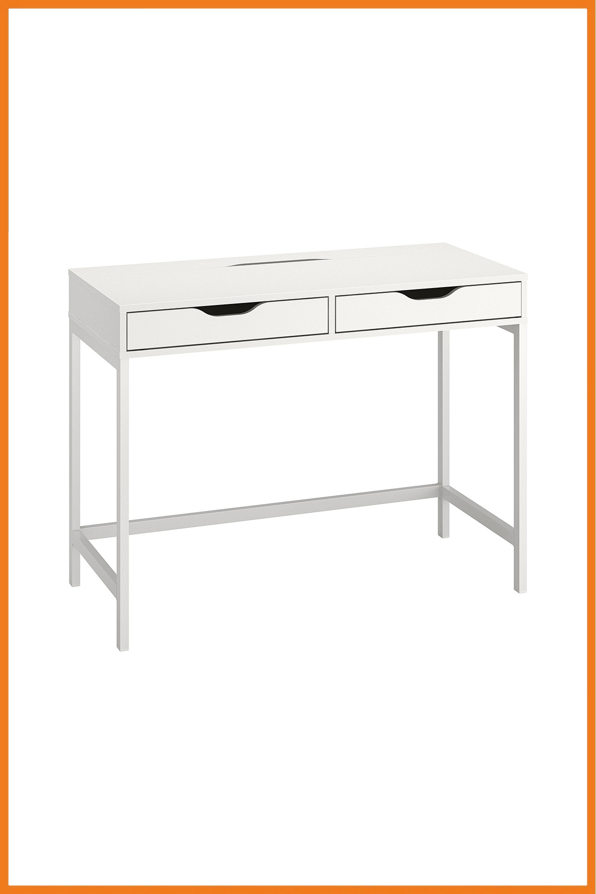 Alony Home Çalışma Masası Çekmeceli Çelik Çerçeve Sunta Panel ...