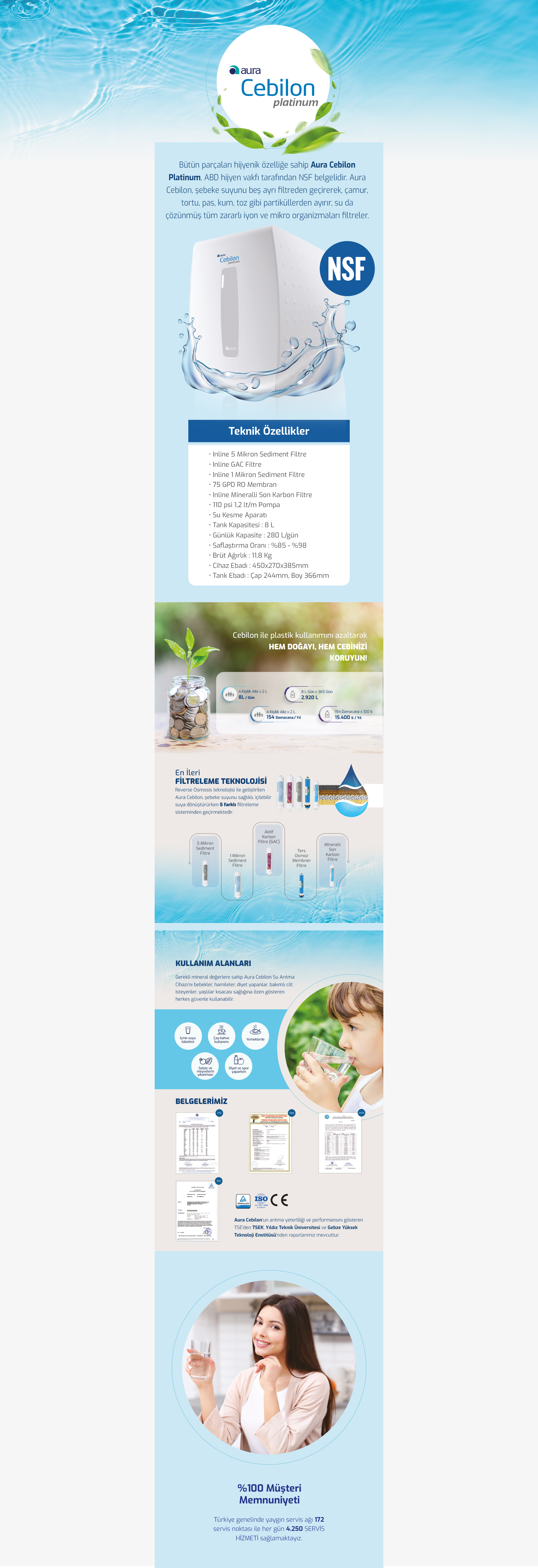 İhlas Aura Cebilon Platinium Su Arıtma Cihazı Fiyatı, Yorumları - Trendyol