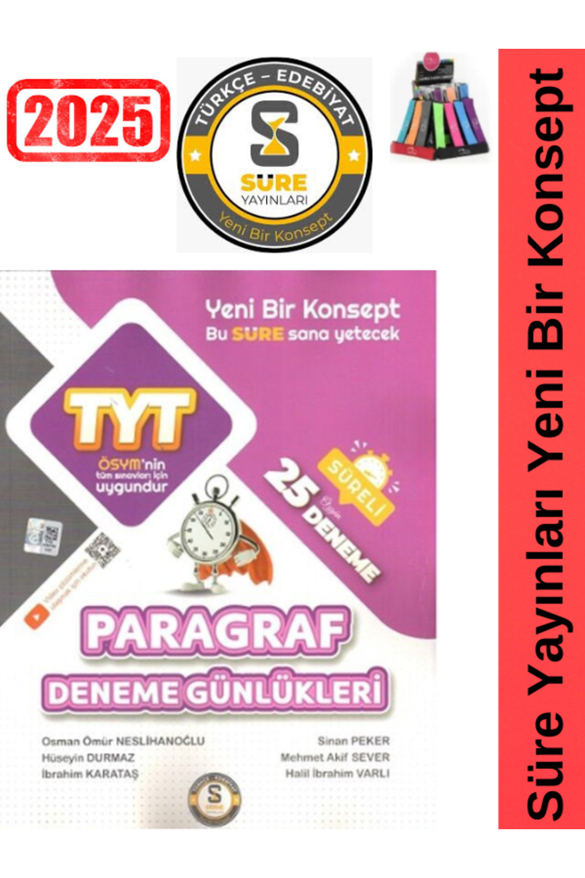 Bilgi Sarmal Yayınları Süre Yayınları 2025 TytAyt Paragraf Süreli 25 ...