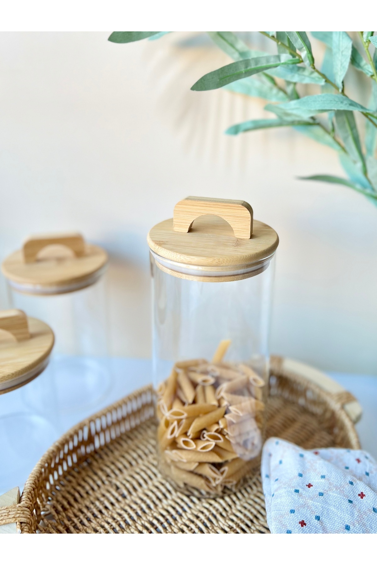 Mottogo Bambu Vakum Kapaklı Kavanoz 1380 ml Fiyatı, Yorumları - Trendyol