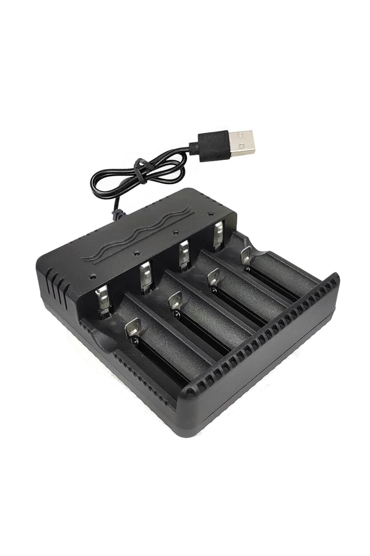 Genel Markalar HD-8992C Pil Şarj Aleti 4Lü 3000mah 18650-26650-16340 ...