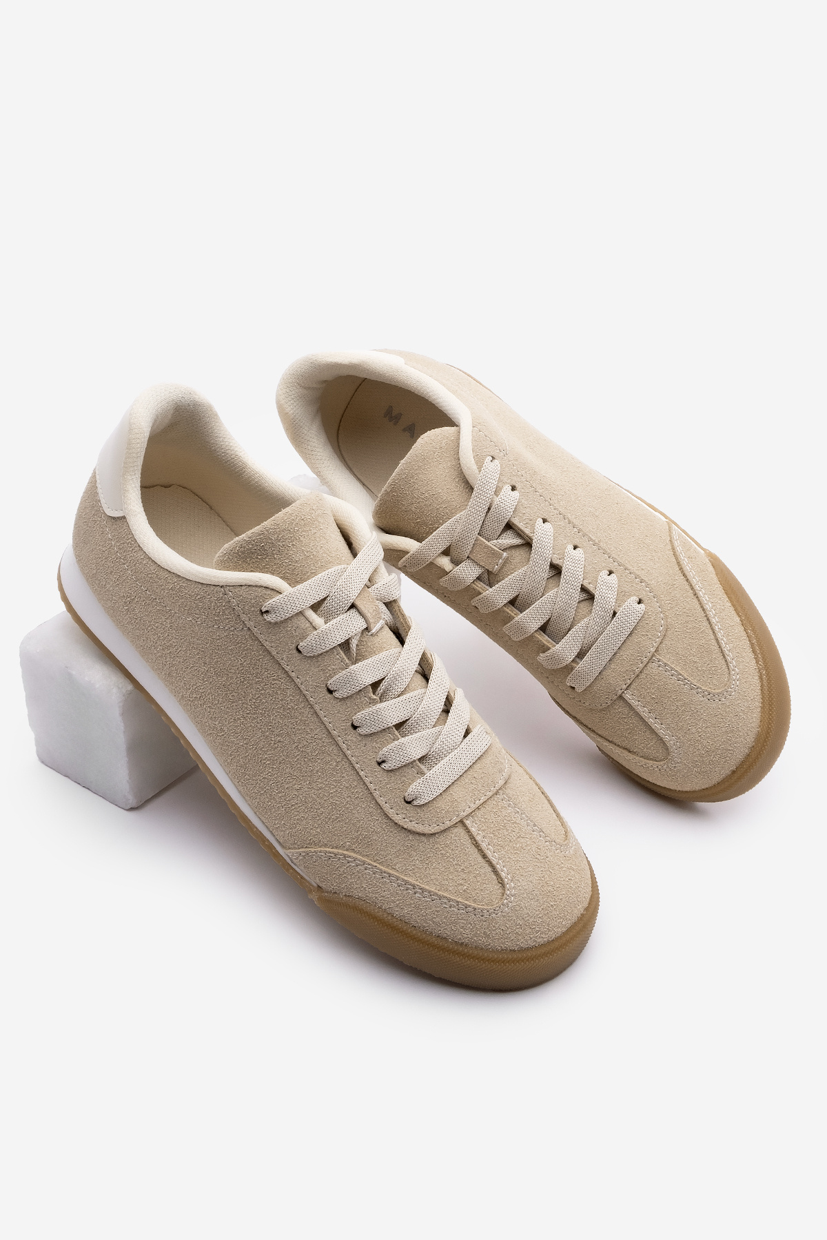 Marjin Kadın Sneaker Spor Ayakkabı Cerile Bej Fiyatı, Yorumları - Trendyol