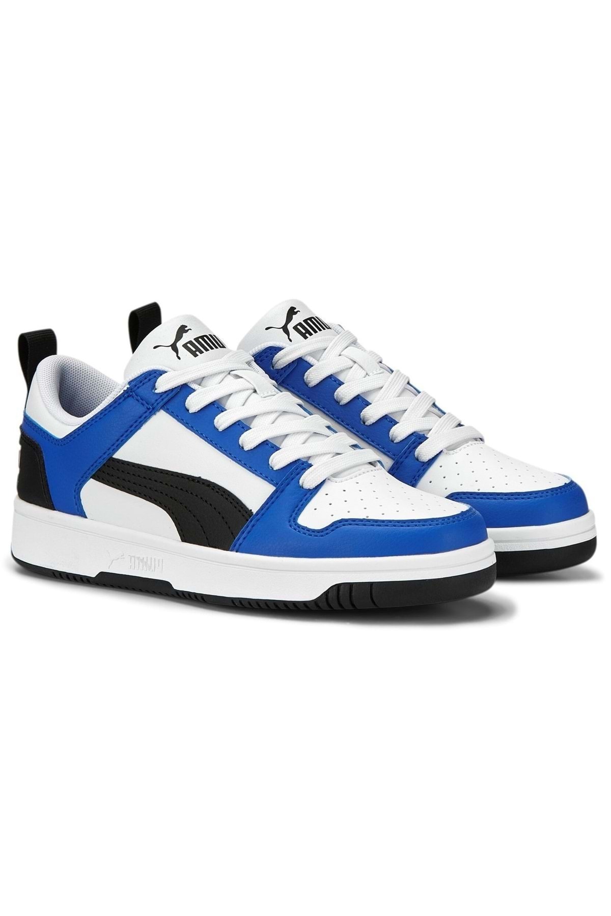 Puma Rebound Layup Lo Sl Jr 370490-19 Sneakers Unisex Spor Ayakkabı Beyaz-mavi - Fiyatı, Yorumları