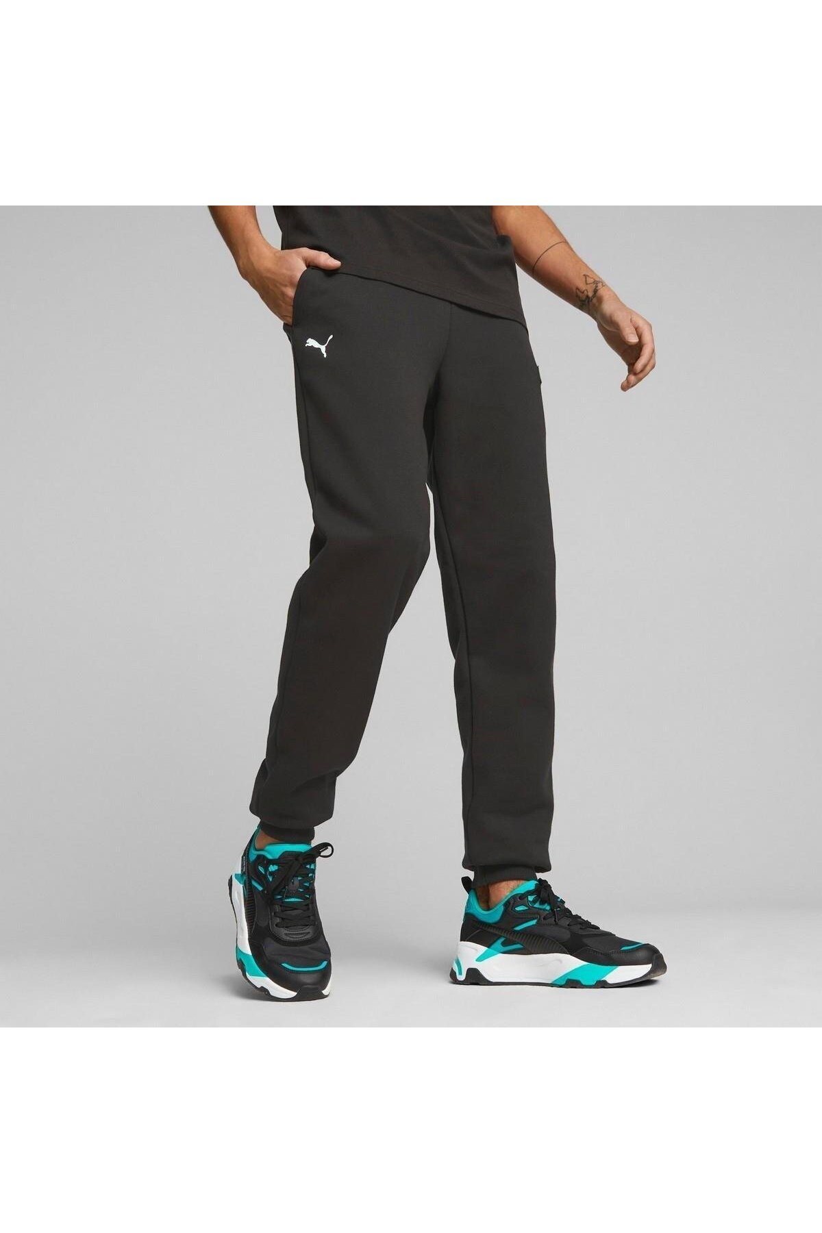Puma Mapf1 Ess Fleece Pants Black Erkek Eşofman Altı - Fiyatı, Yorumları