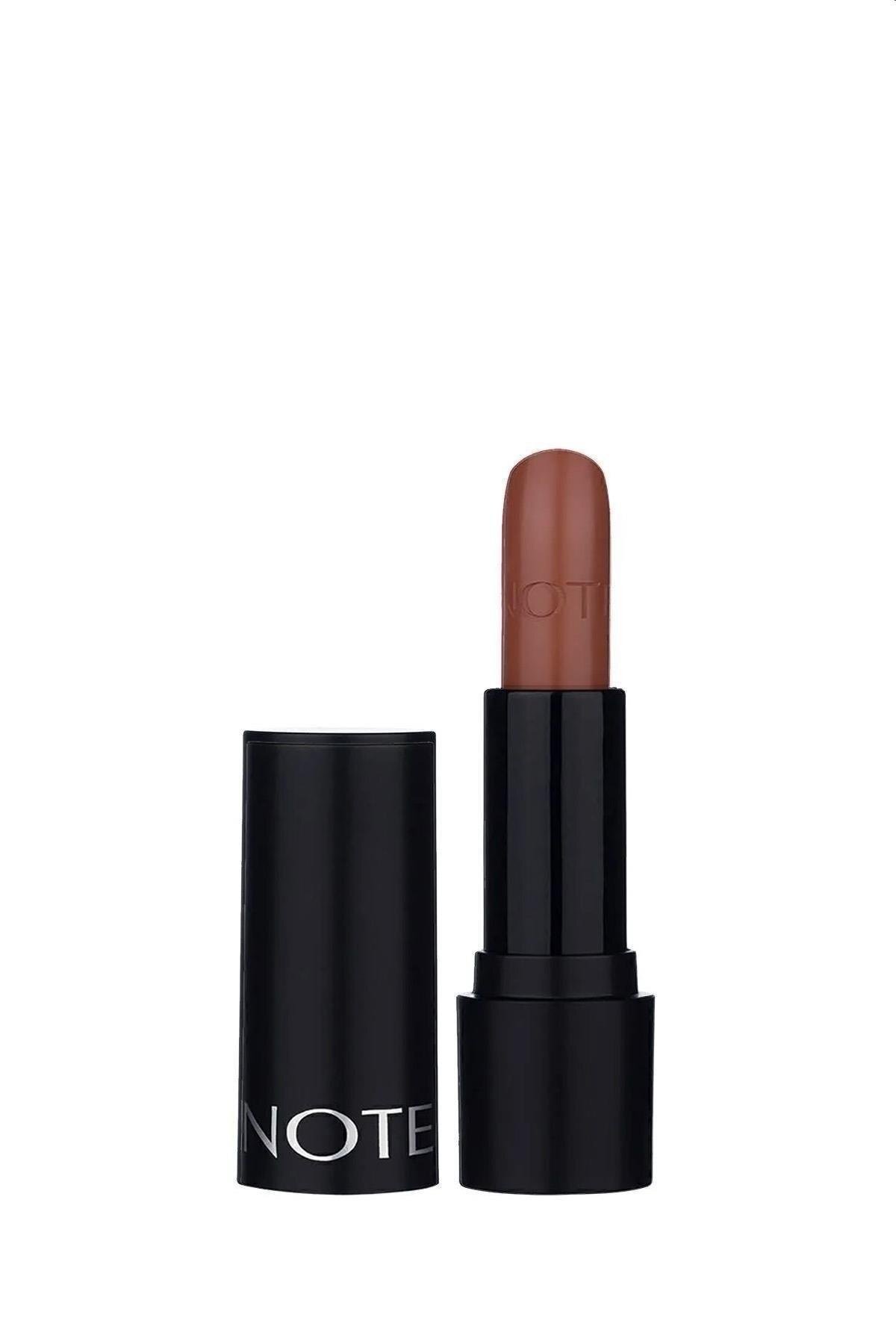 Note Cosmetics Deep Impact Lipstick 07 Warm Chocolatte Kremsi Dokulu ...