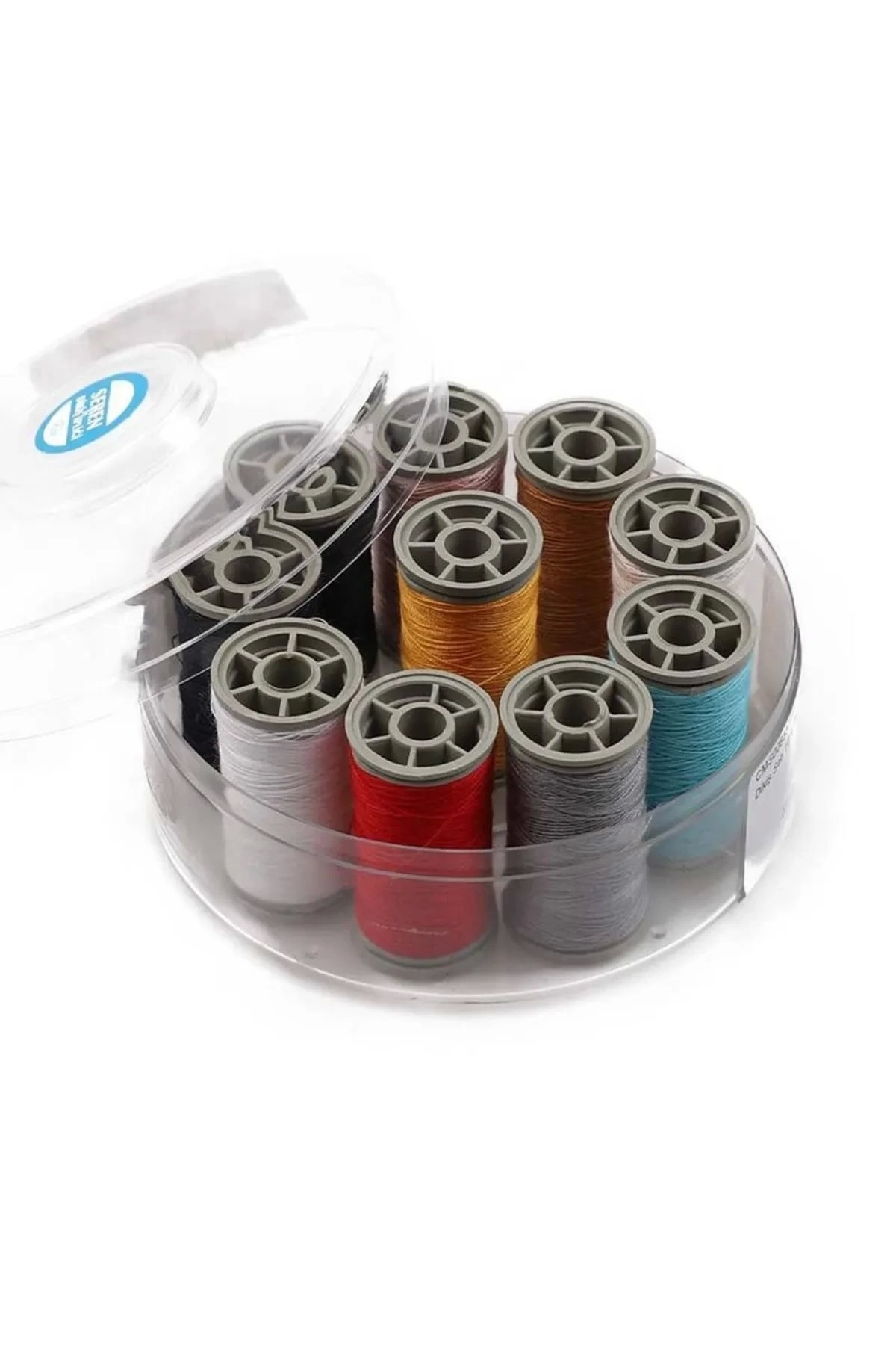 Genel Markalar %100 Polyester Dikiş Ipliği Kaliteli 10 Adet Farklı ...