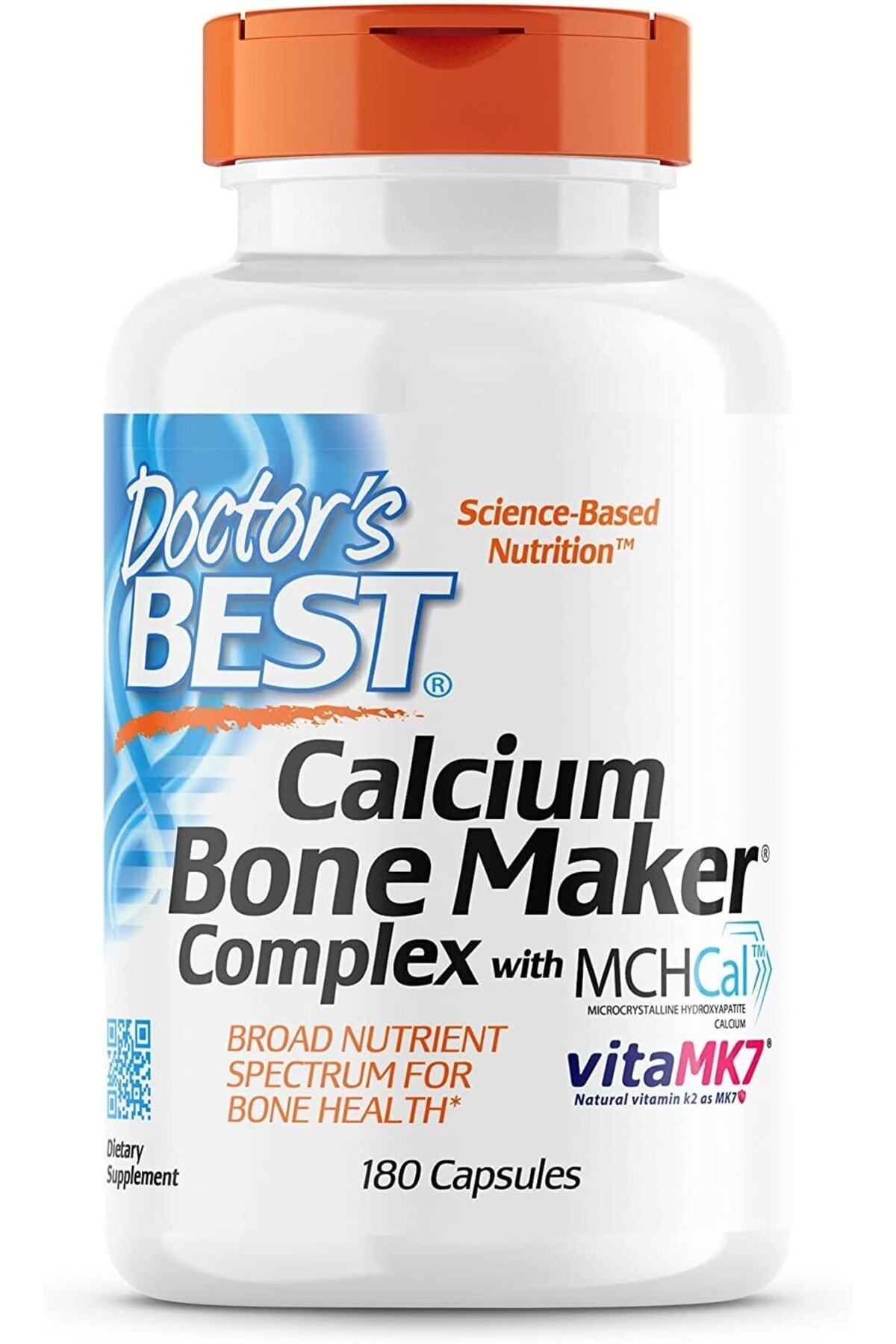 Doctor's Best Calcium Bone Maker Complex With Mchcal Mk7 Manganez ...