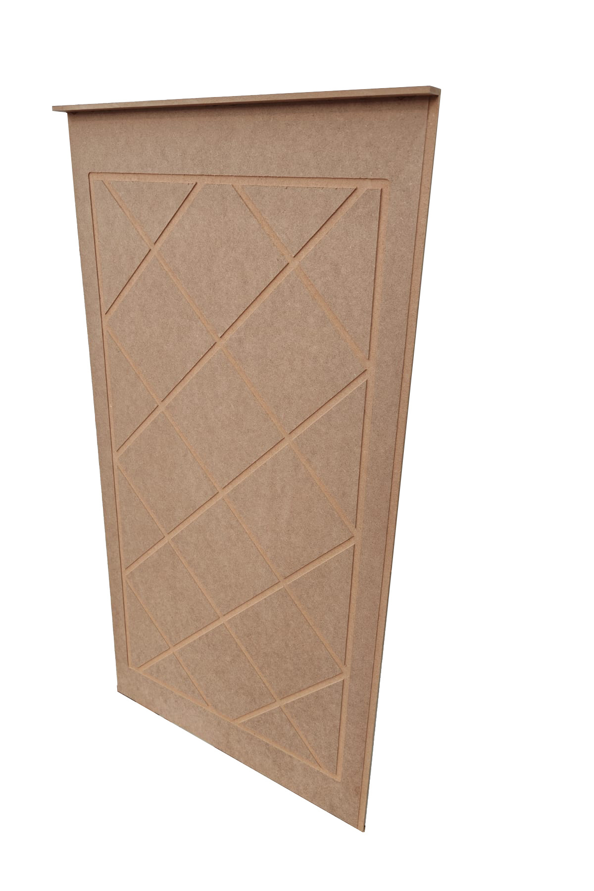 HMC DECOR Mdf Cnc Işlemeli Dekoratif Boyanabilir Duvar Paneli (102X54CM ...